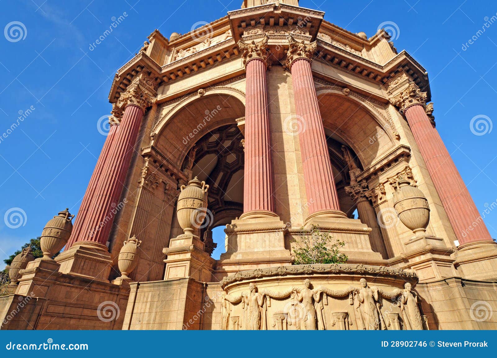 Details of Classical Corinthian Columns Stock Photo - Image of marina ...