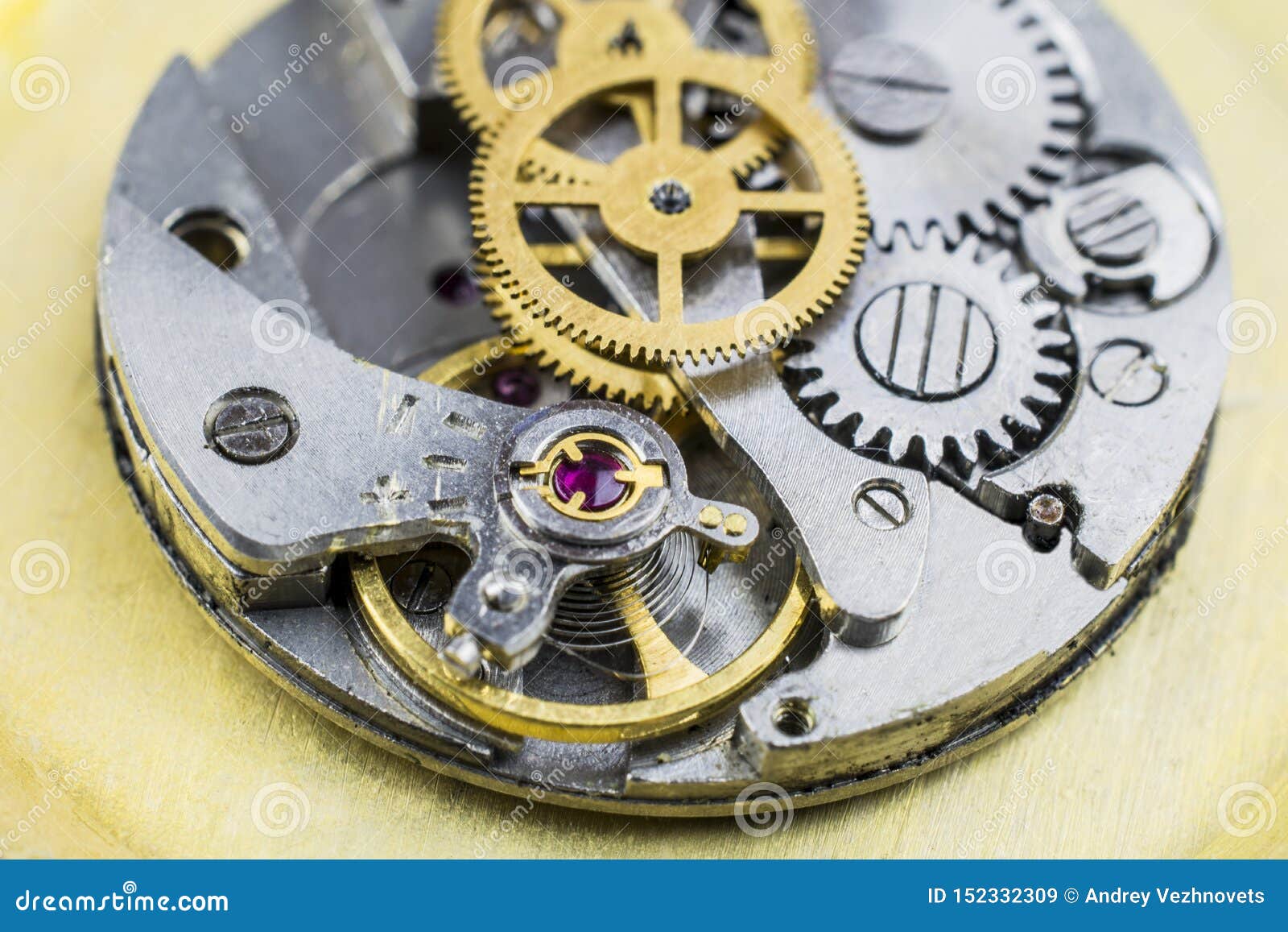 Details of Clock of Wrist Watches by Close Up Stock Image - Image of ...