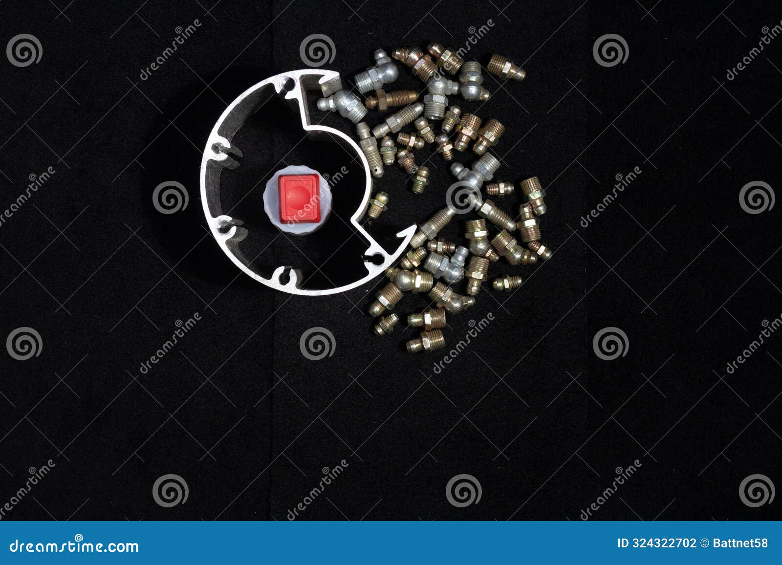 Details and Components of the Front Suspension of the Car, the Design ...