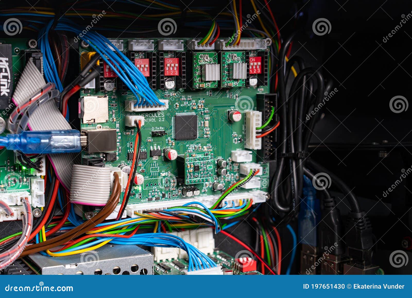Details of Computer Fee Structure of Computer Chips Stock Photo - Image ...