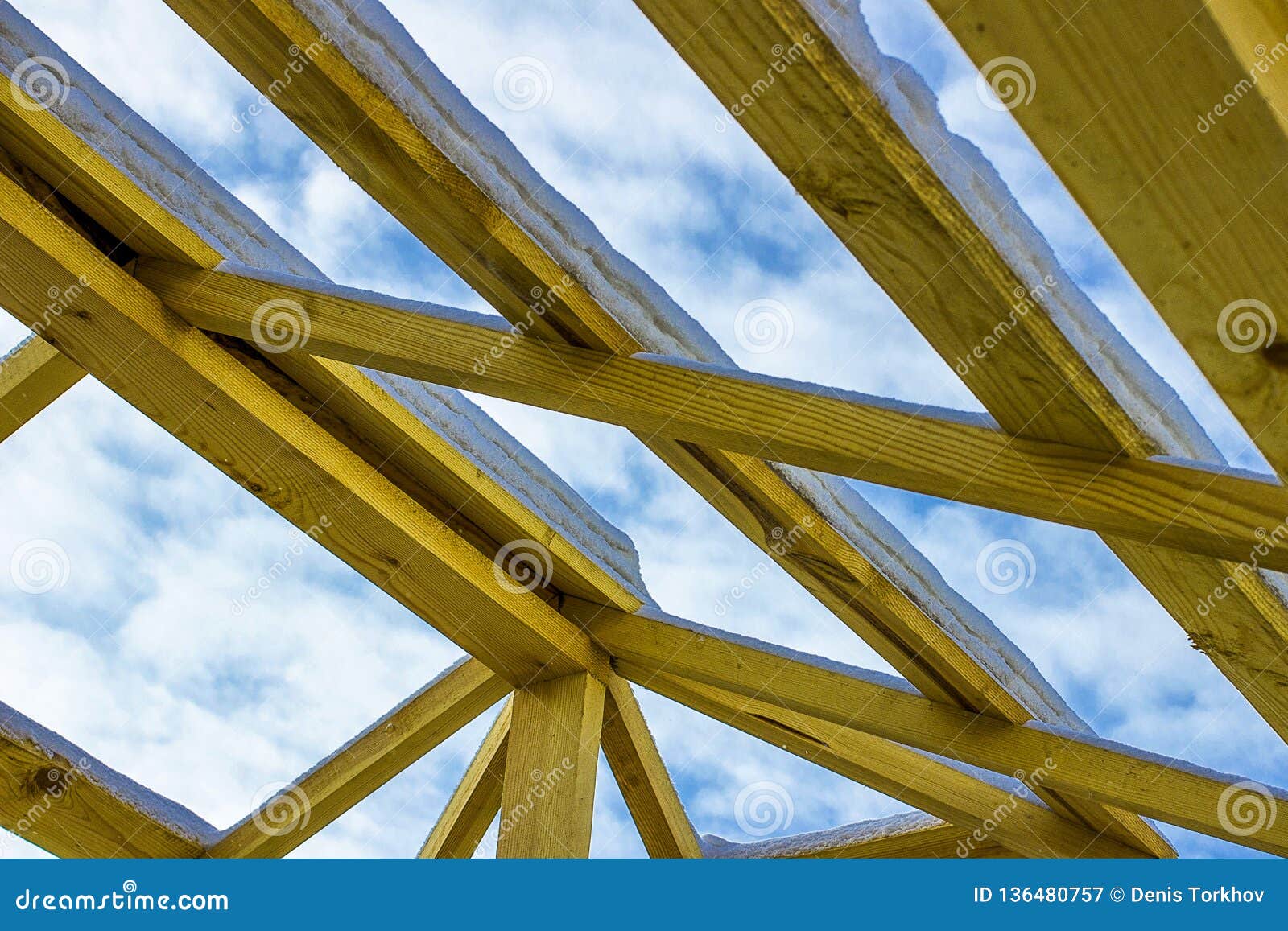 Details of Construction Wooden Roof, Roofing Timber Structure System ...