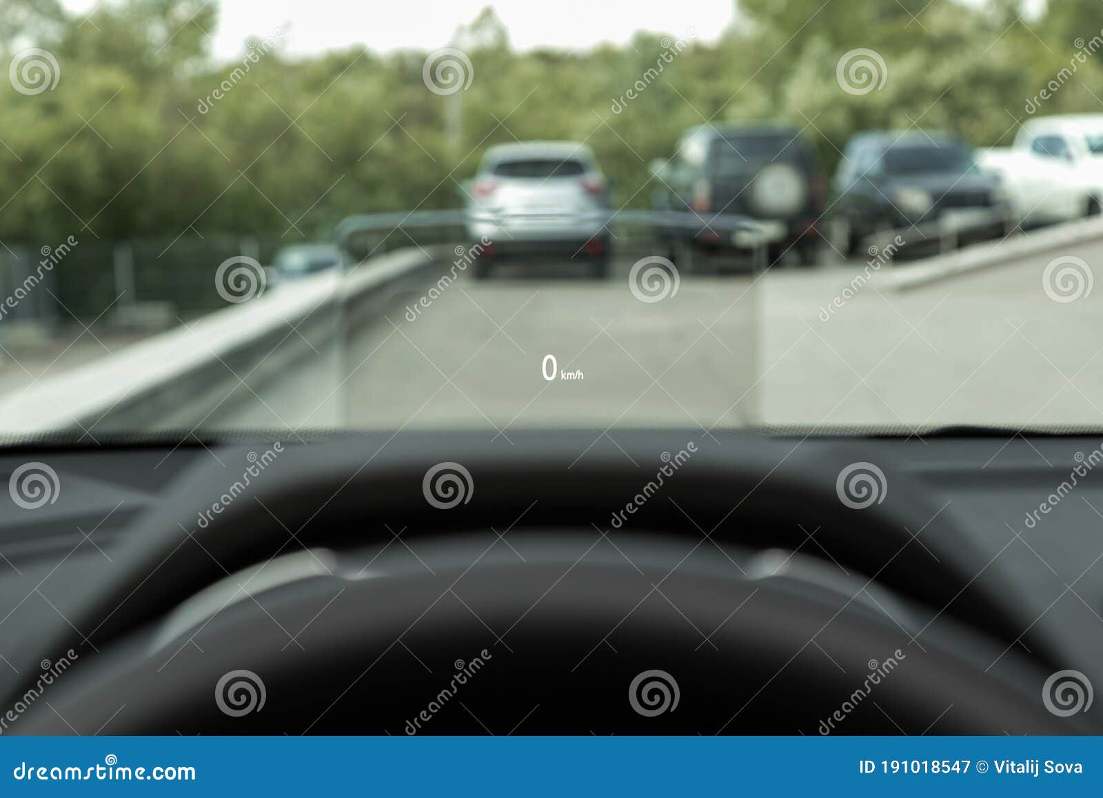 Details and Controls of Modern Car Stock Image - Image of safety ...