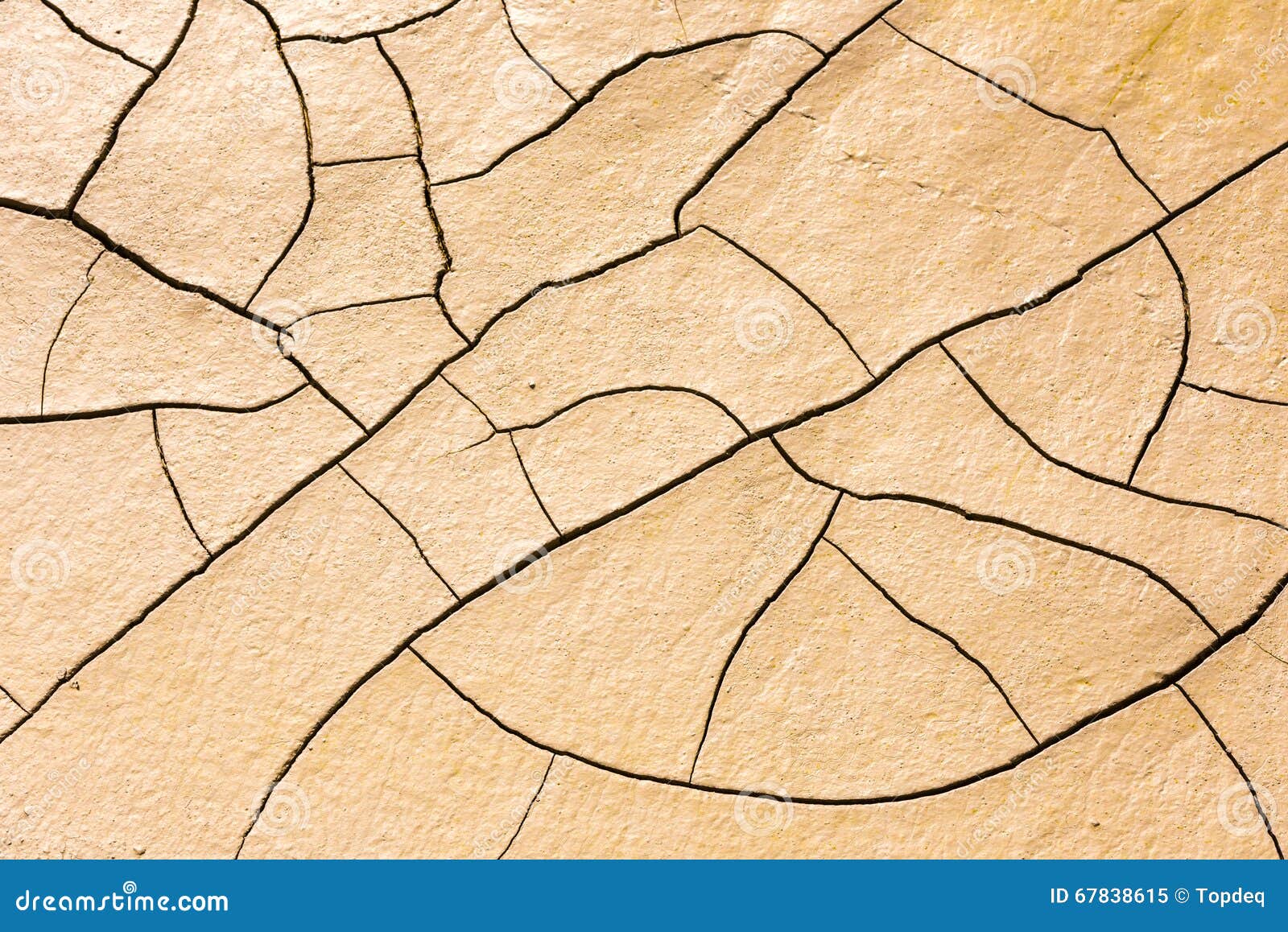 Details of a Dried Cracked Seabed Stock Image - Image of crack, damage ...