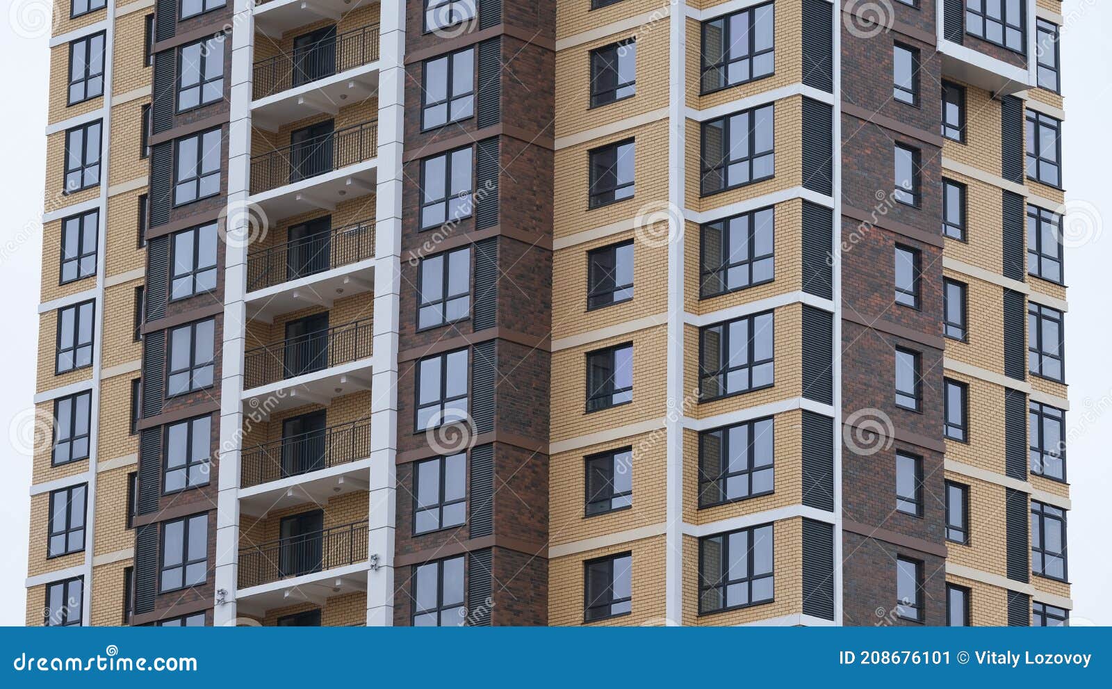 Details and Elements of the Facade of the Building. Stock Image - Image ...