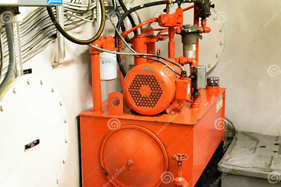 Engine Room Details stock image. Image of work, platform - 160415373
