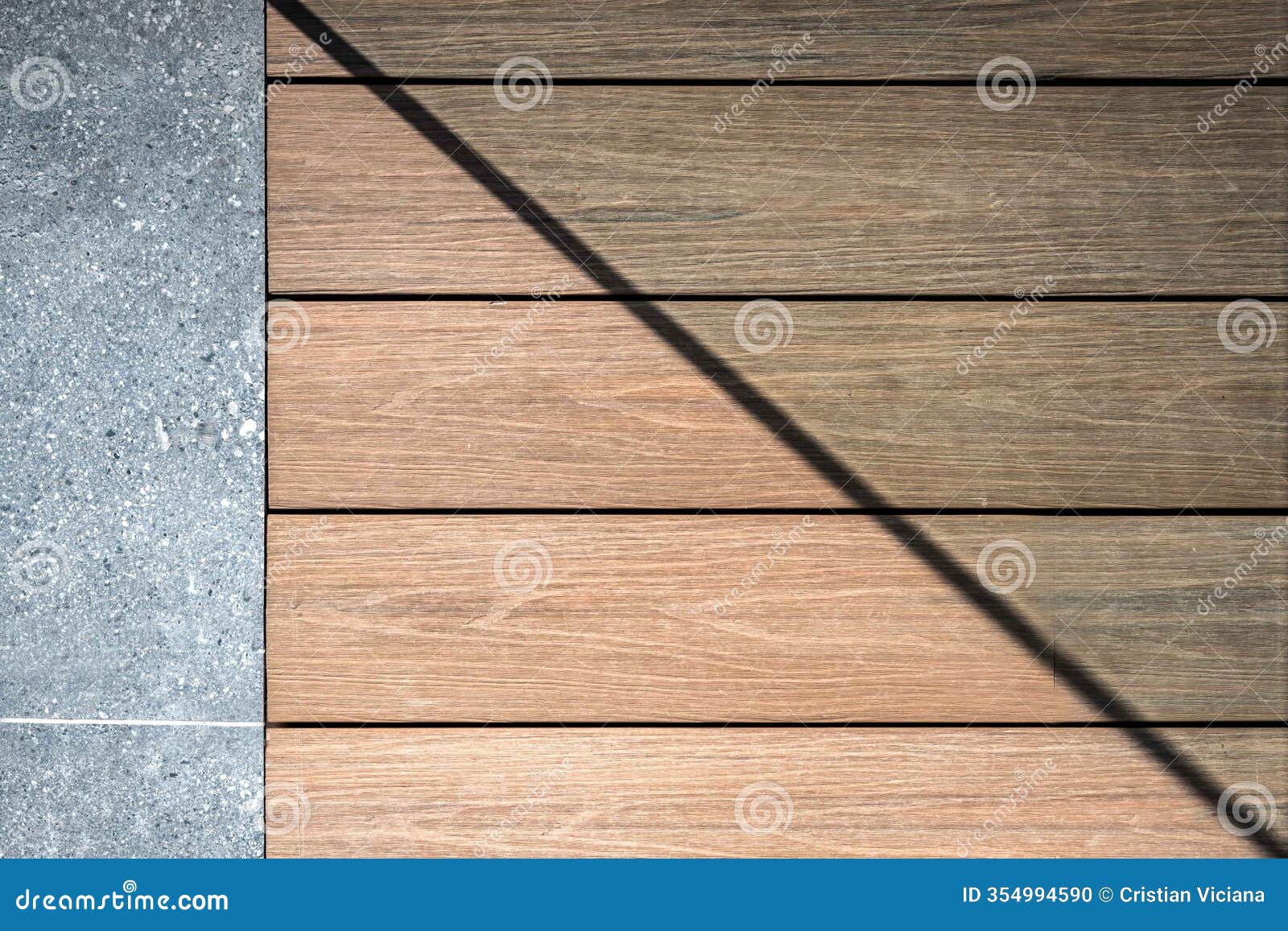 Details of the Floor of a Terrace Stock Photo - Image of furniture ...