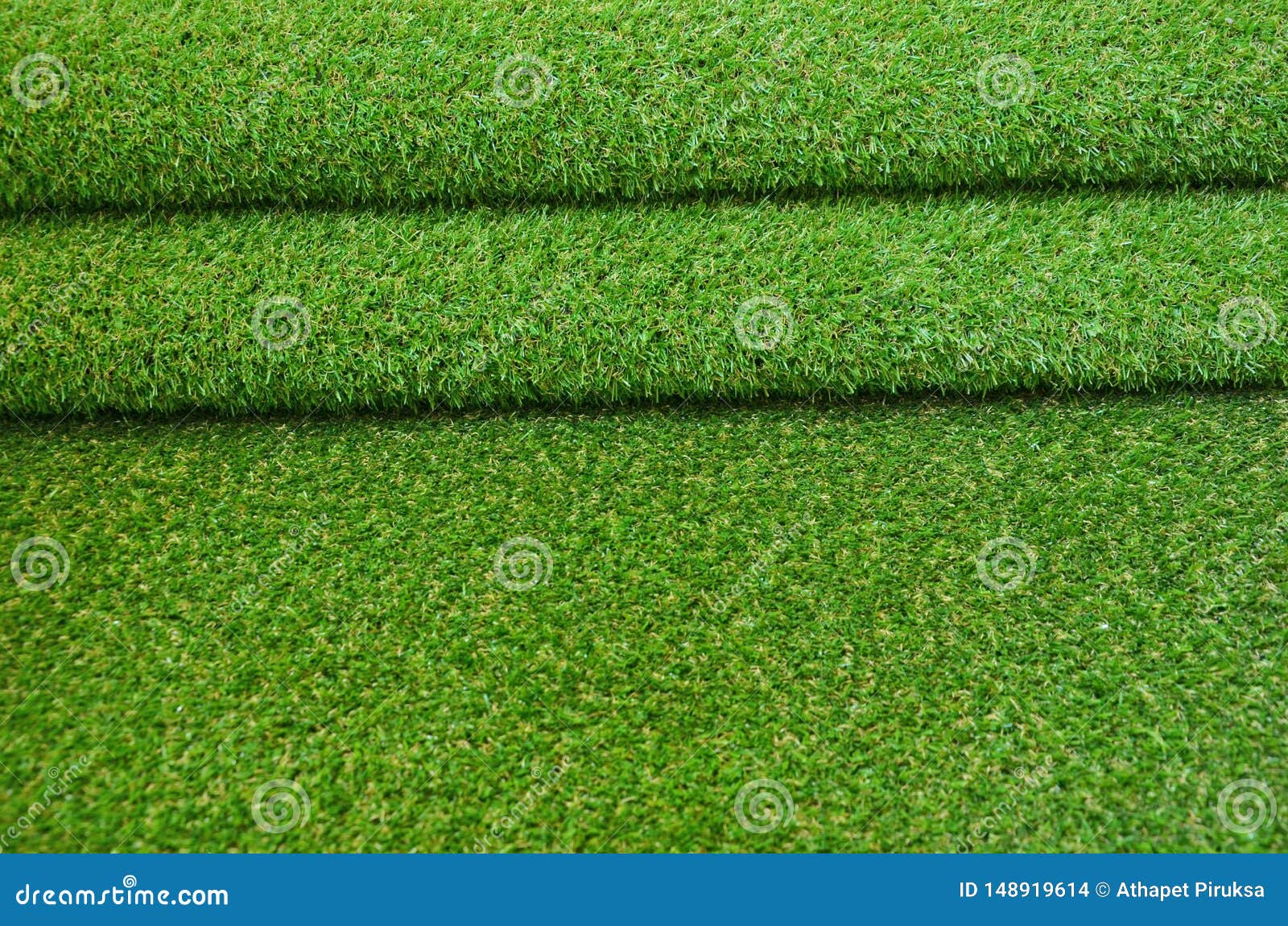 Details of Fresh Green Pattern of Artificial Turf Texture Stock Photo ...