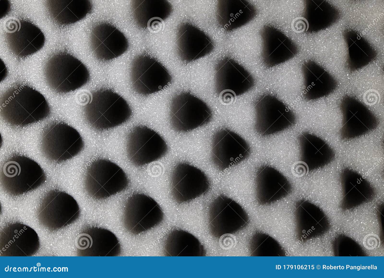 Details of Gray Sponge for Packaging Stock Image - Image of polystyrene ...