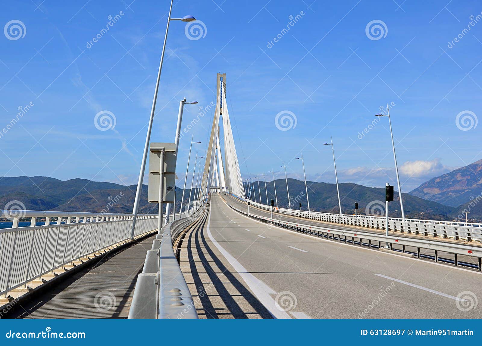 Details of Great Bridge Ropes Any Pylon Stock Image - Image of highway ...
