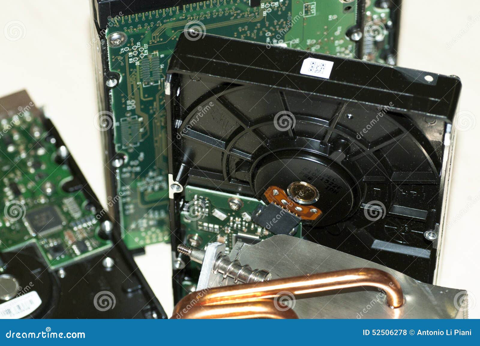 Details of hard disk drive stock photo. Image of store - 52506278