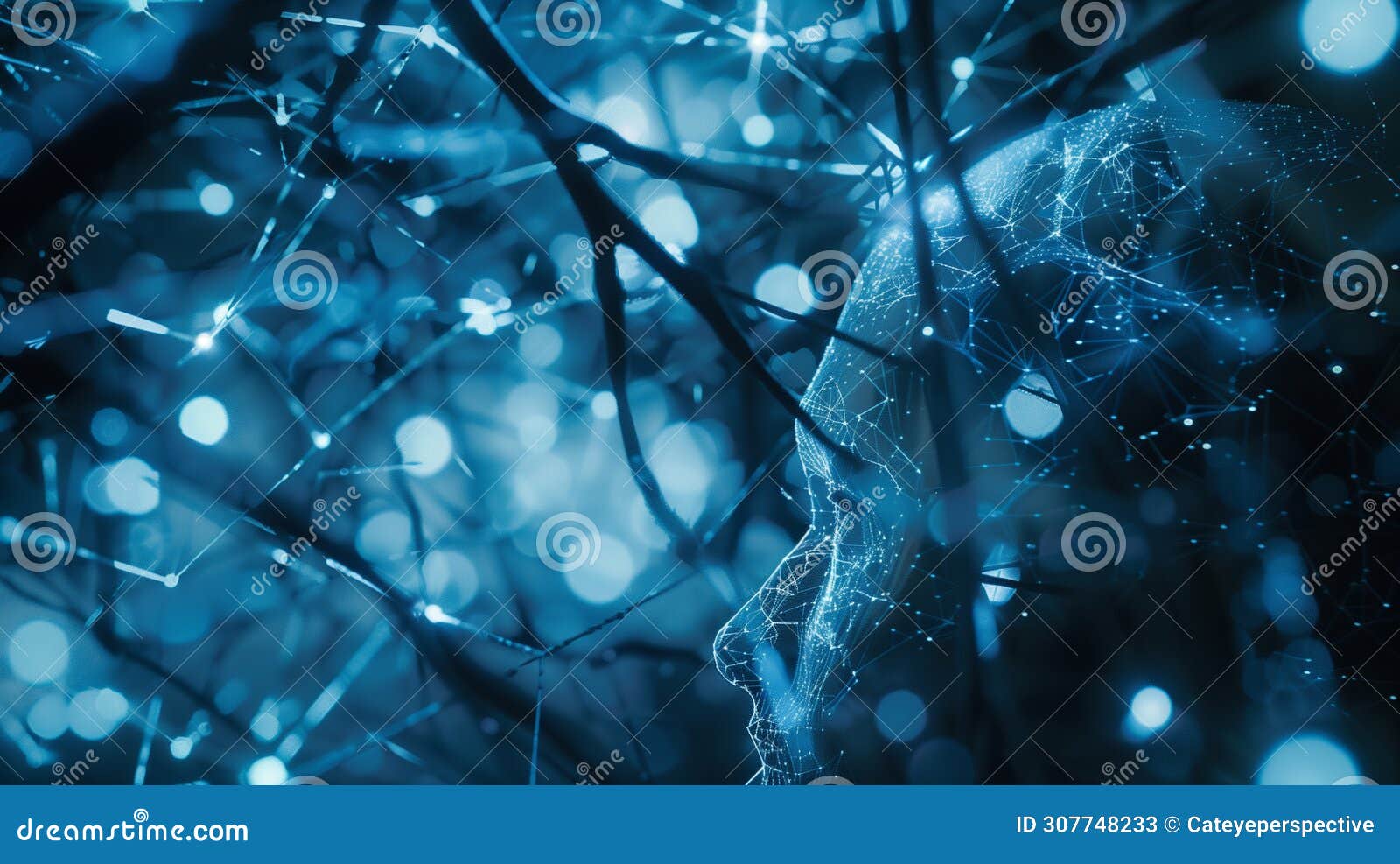 Details with the Human Neuronal Network and Synapse. DNA Double Helix ...