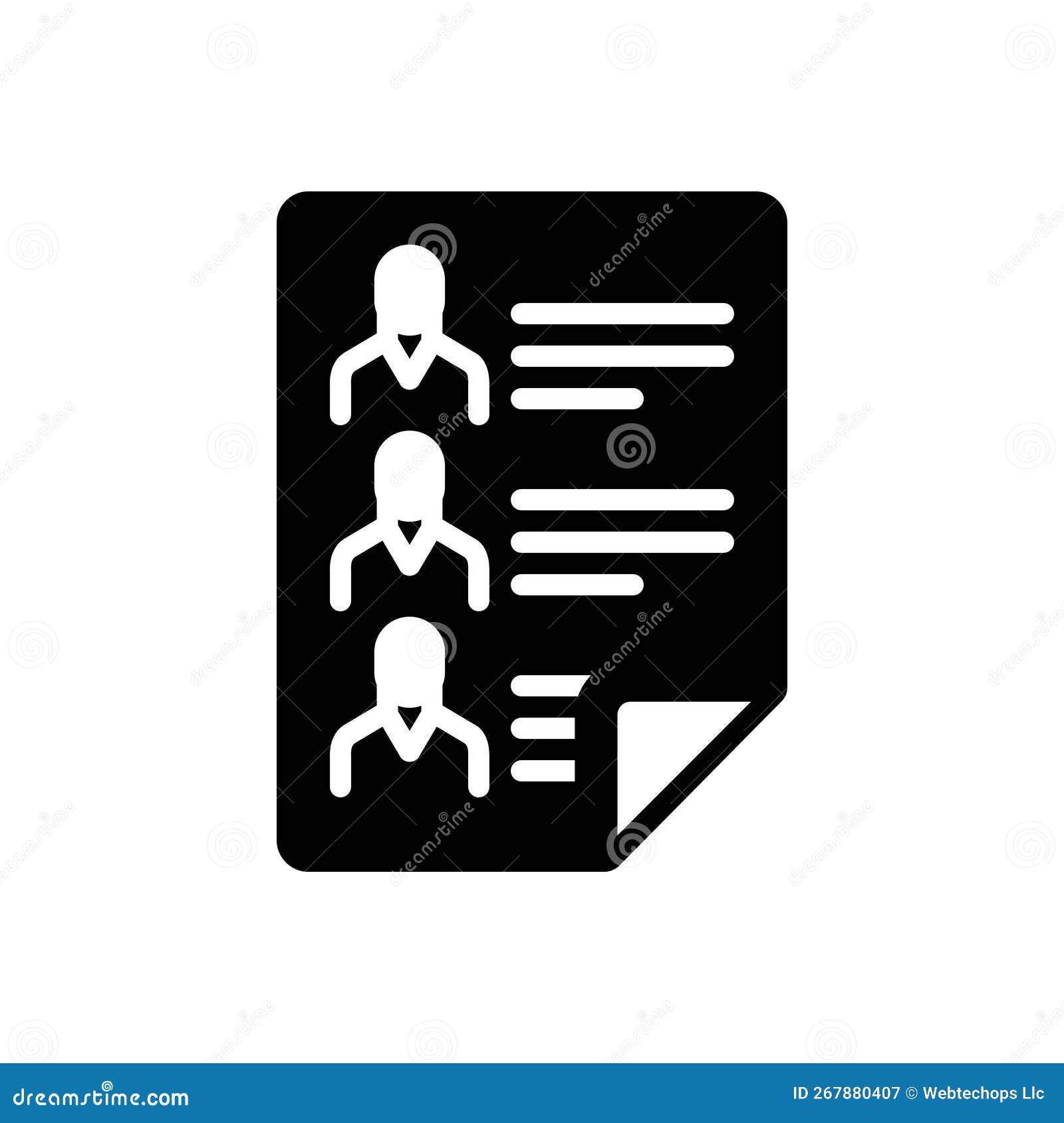 Black Solid Icon for Details, Data and Information Stock Illustration ...