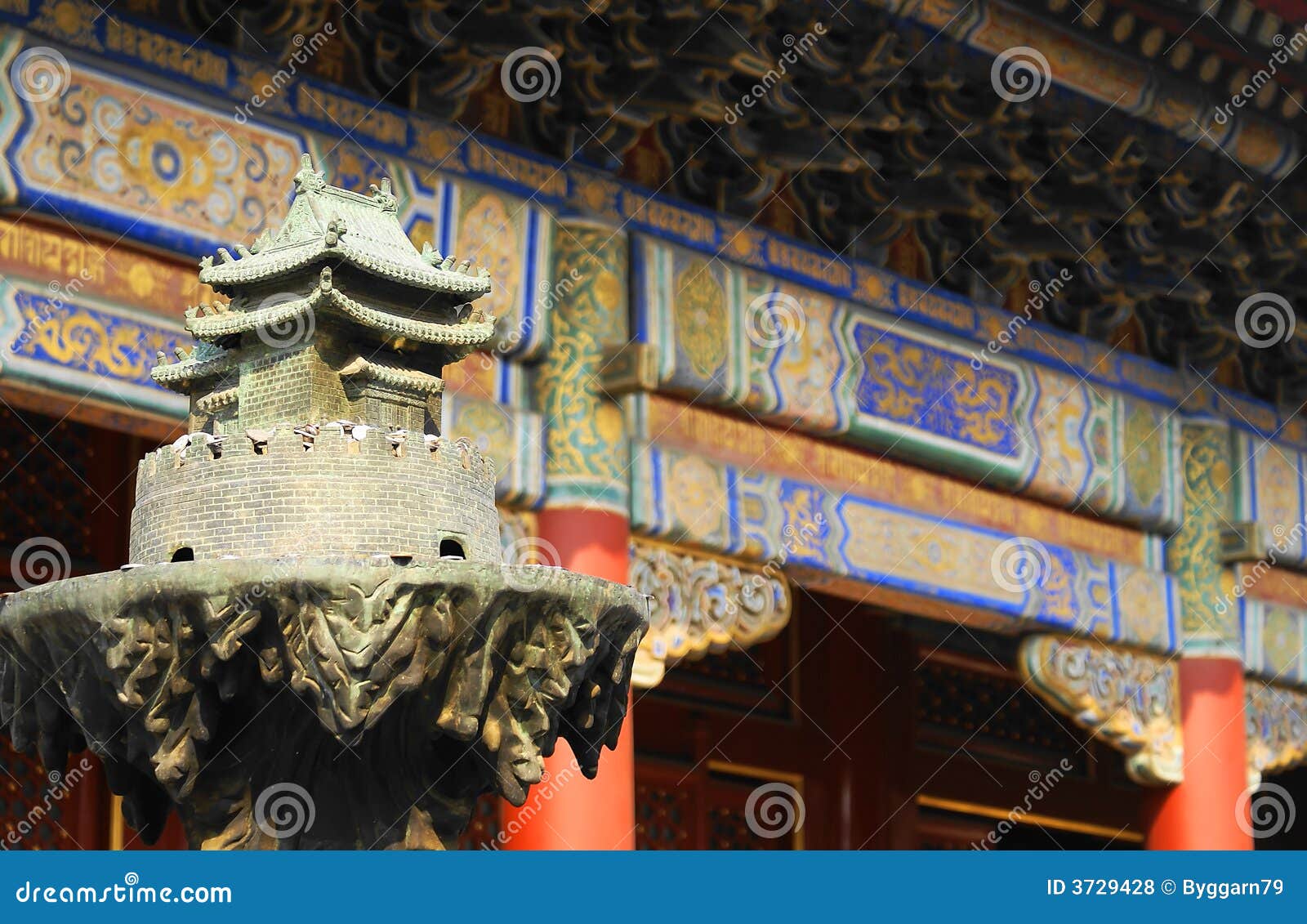 Details Inside the Lama Temple Stock Photo - Image of incense, buddhist ...
