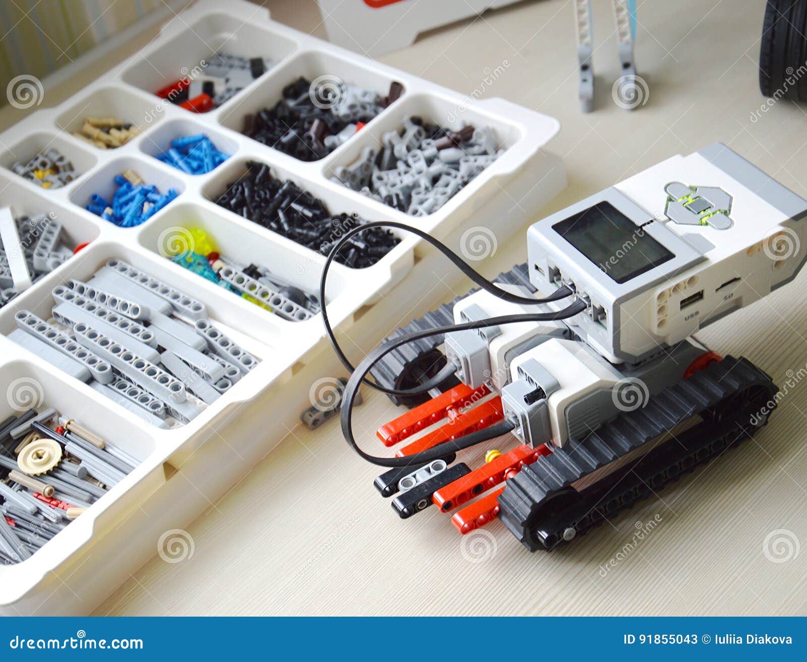 Details of the Kit for Robotics Stock Image - Image of courses ...