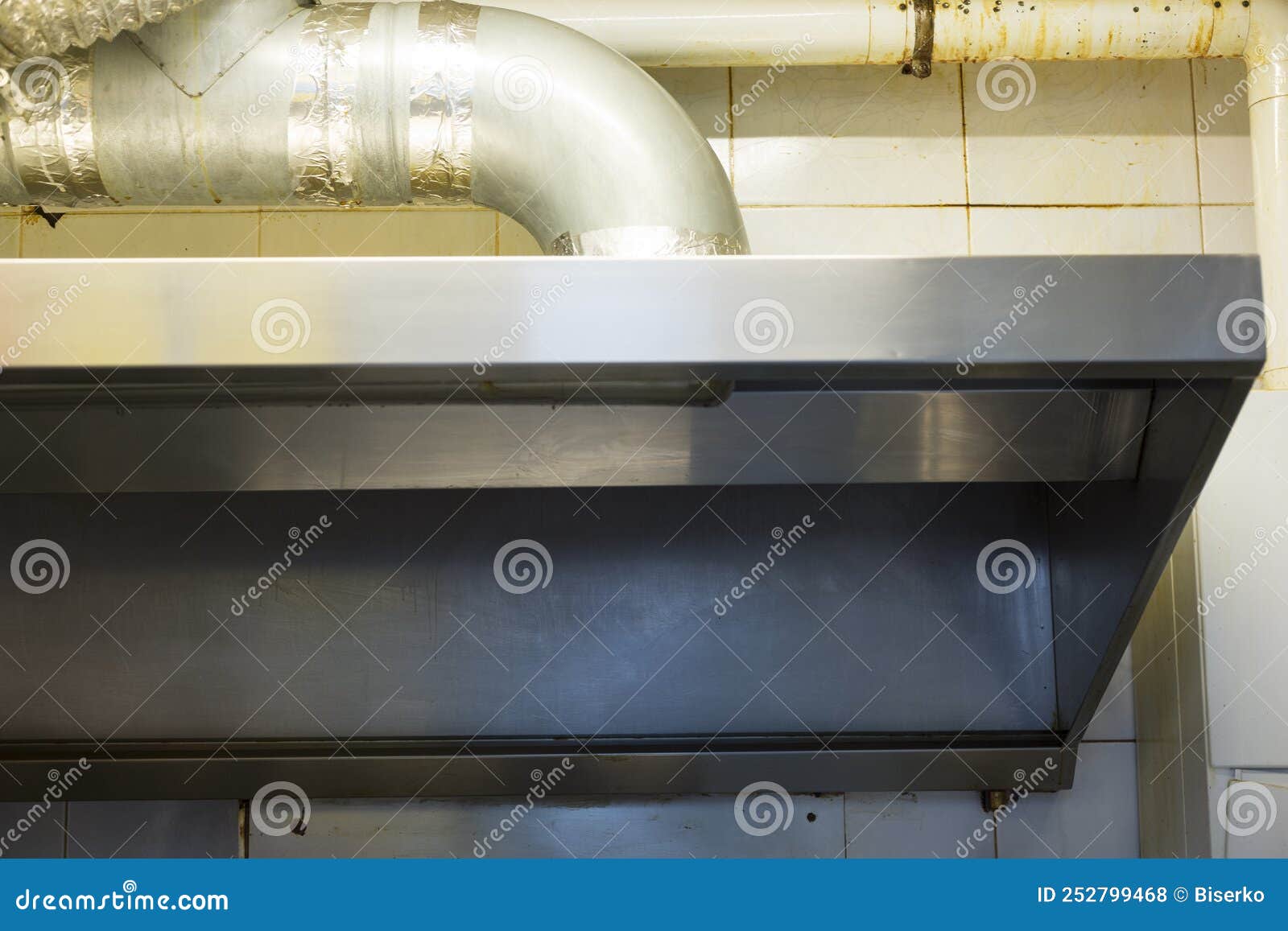 Details of the Kitchen Exhaust Stock Photo - Image of equipment, odor ...
