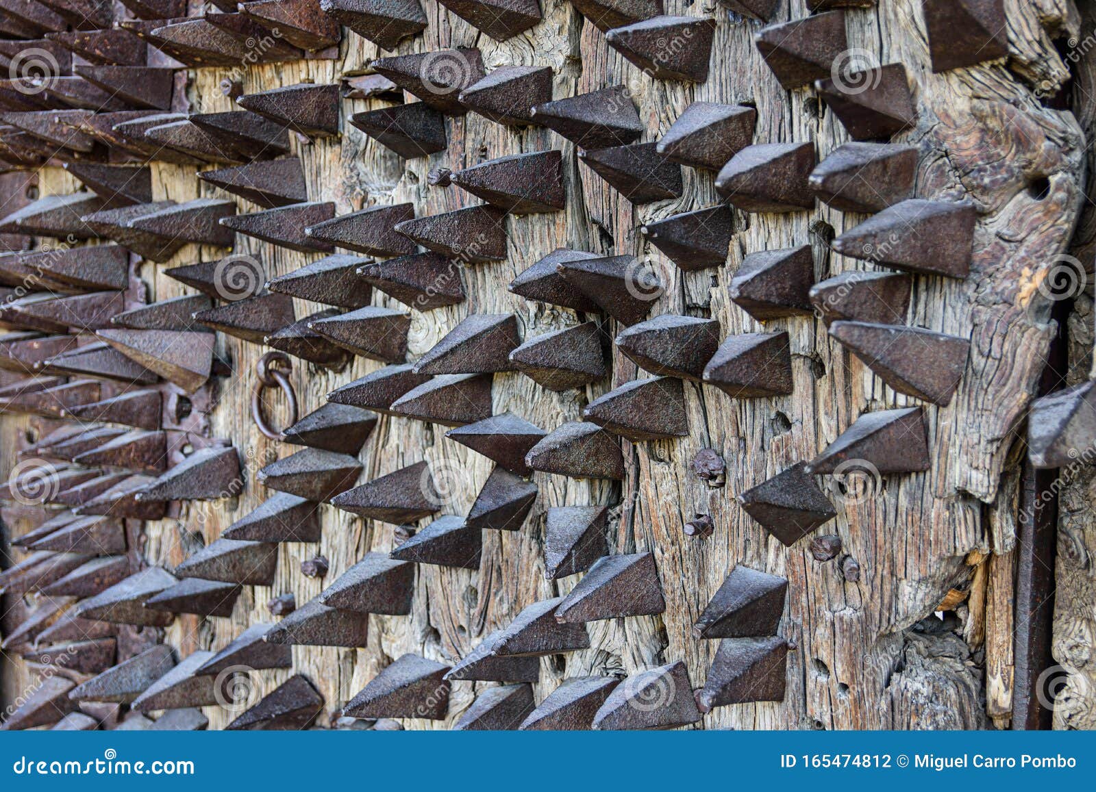 Details of Main Gate in Medieval Castle Stock Photo - Image of relax ...