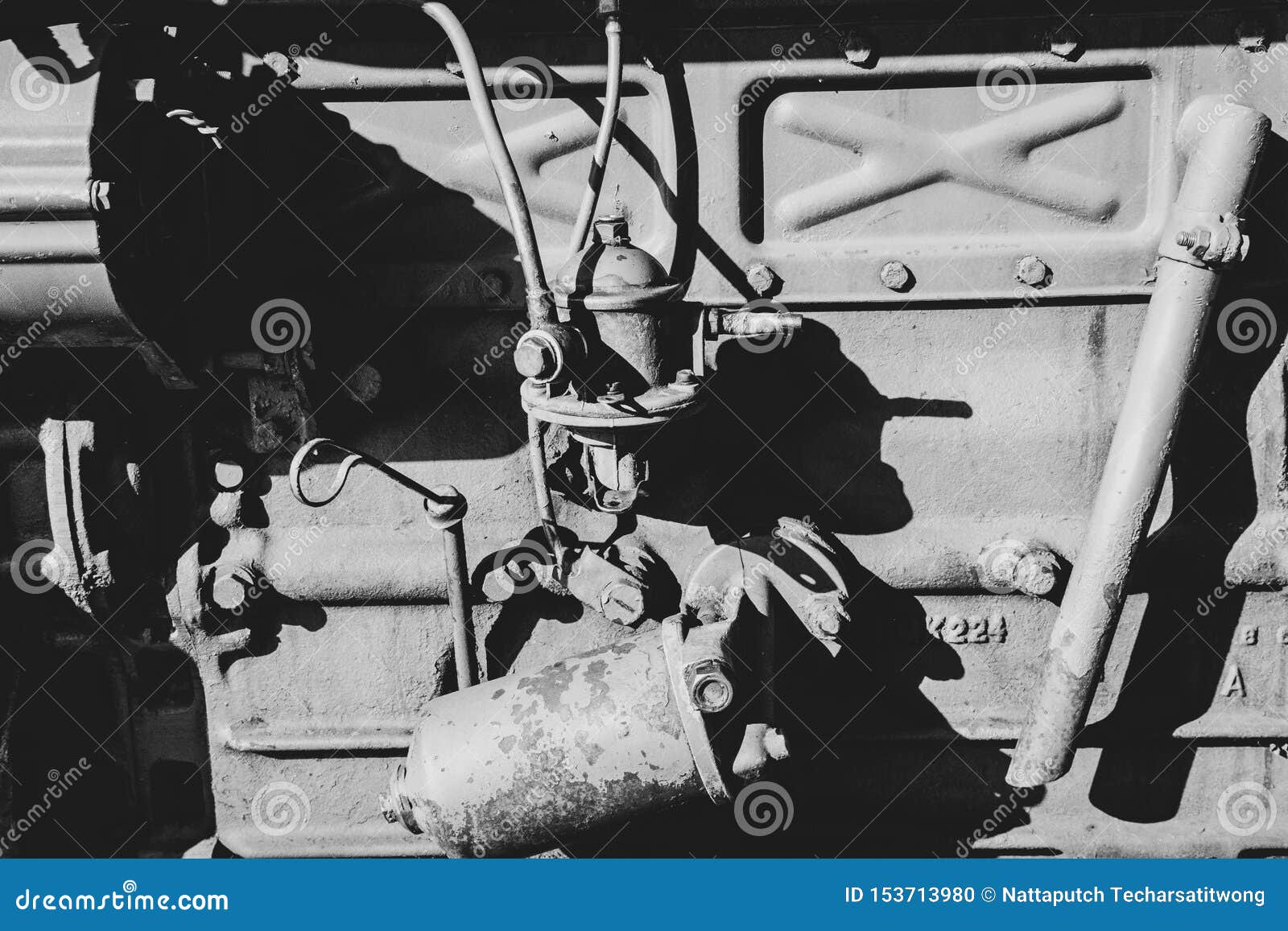 Details of Modern Orange Tractor Close Up Editorial Image - Image of ...