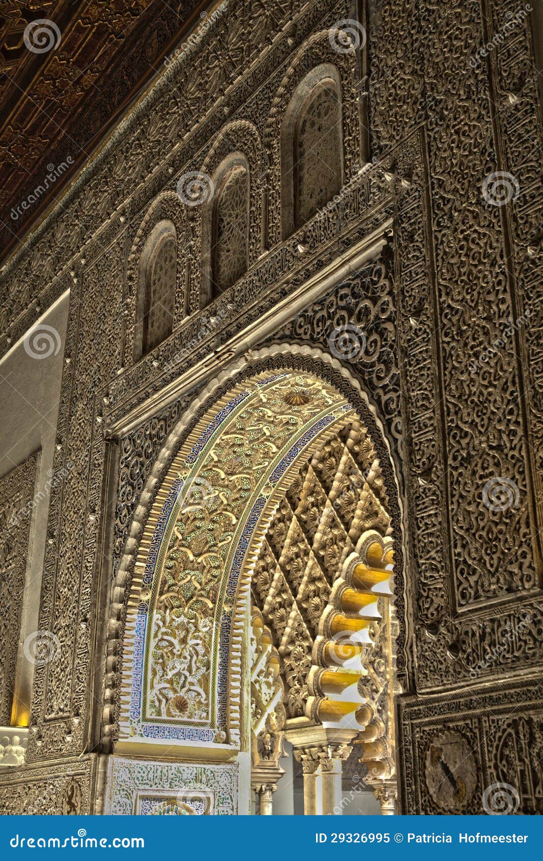 Details of Moorish Architecture Stock Image - Image of heritage ...