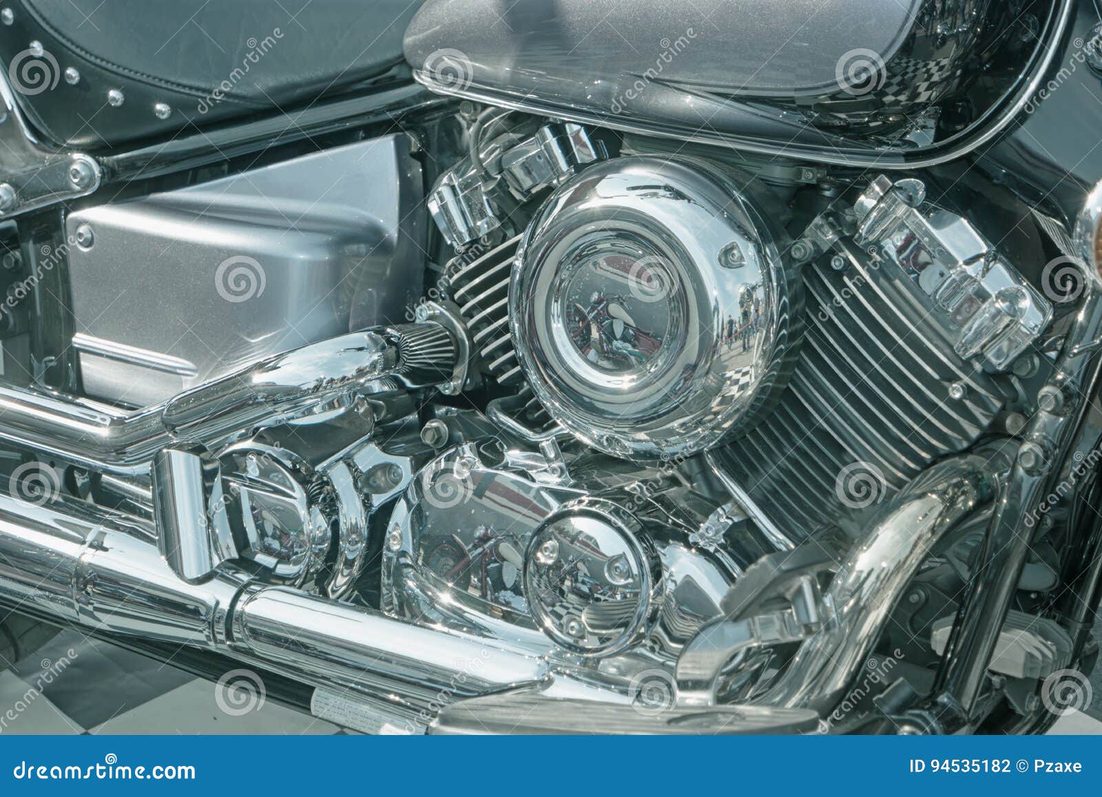 Details of Motorcycle Chopper Class Stock Photo - Image of race ...