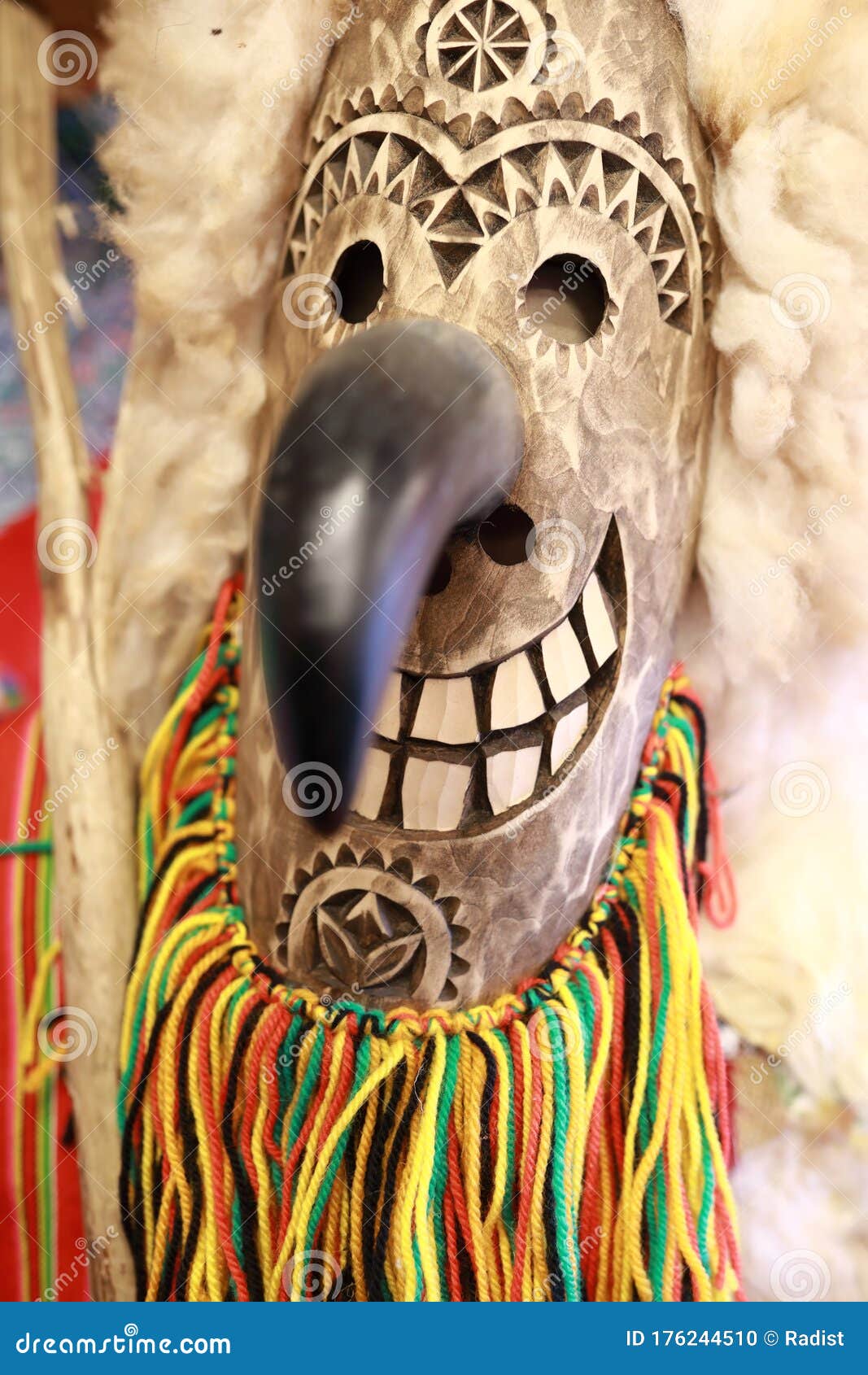 Details of mummer mask stock photo. Image of mummer - 176244510