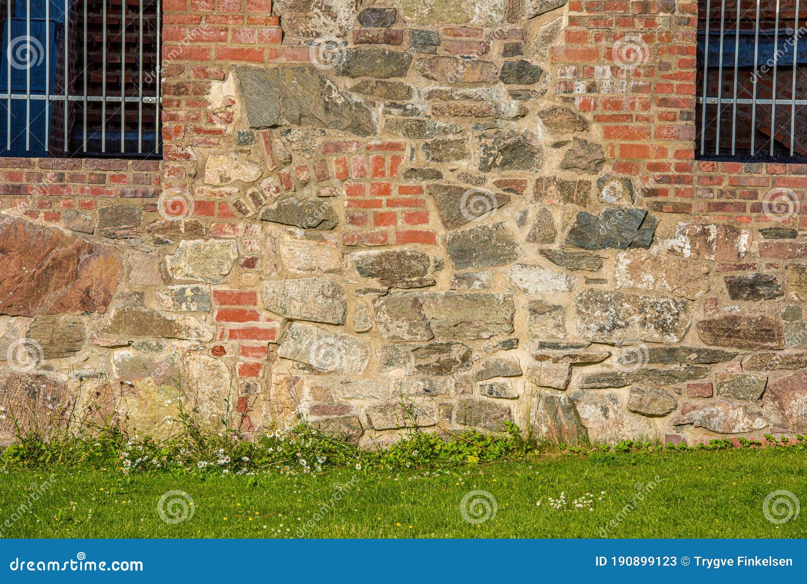 Details of an Old Castle Wall Stock Image - Image of architecture ...