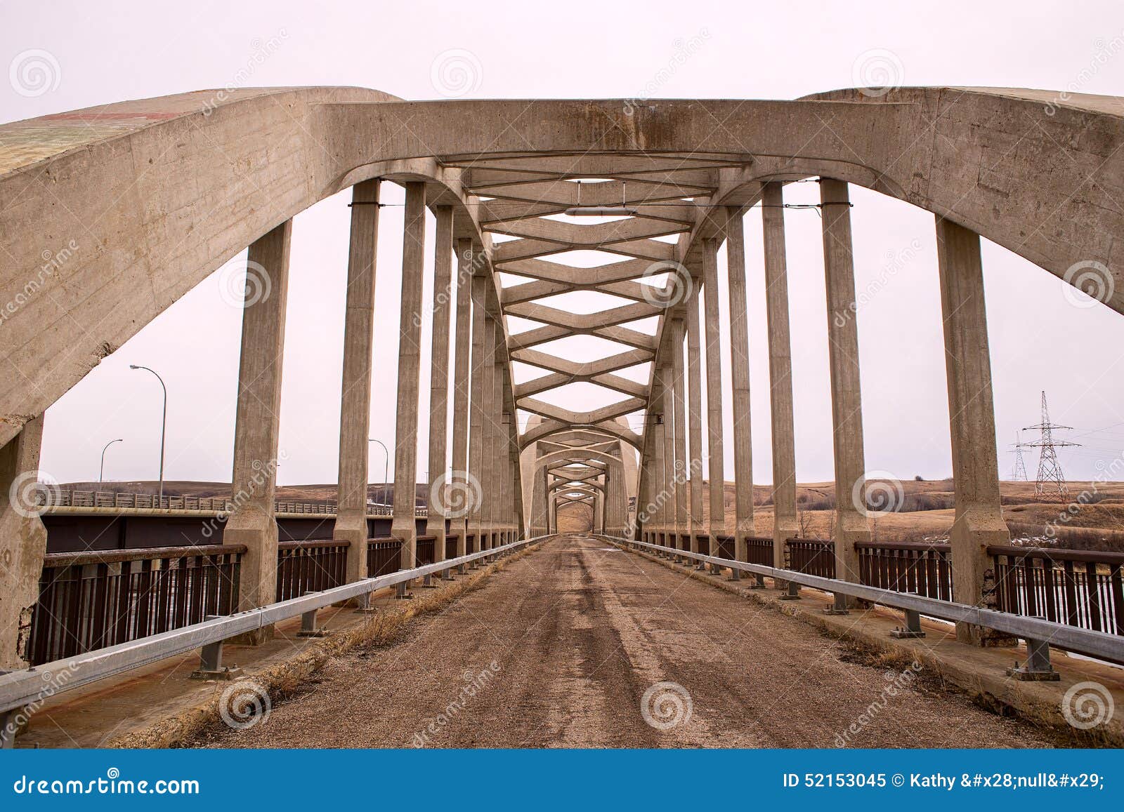 Details on Old Concrete Bridge Stock Image - Image of concrete, highway ...