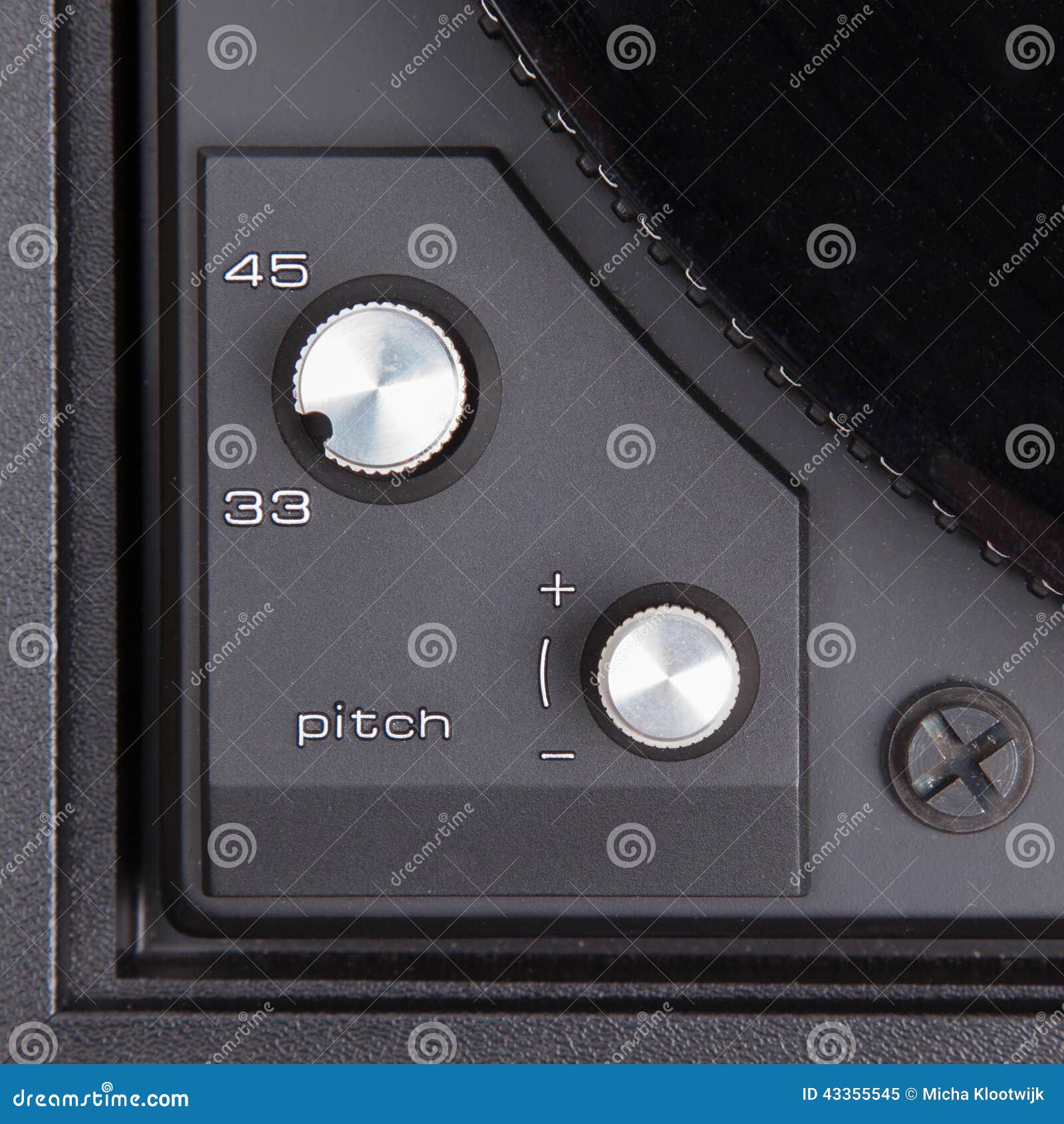 Details of an Old Pick-up Player Stock Image - Image of rest ...