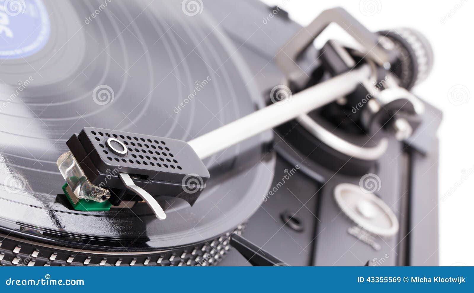 Details of an Old Pick-up Player Stock Image - Image of scratch, head ...