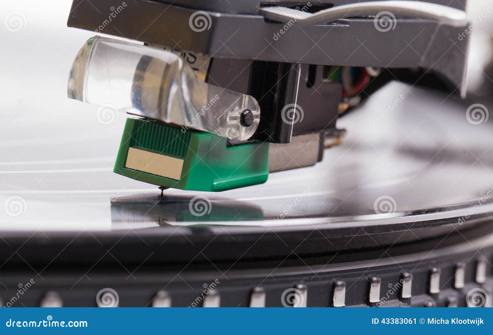 Details of an Old Pick-up Player Stock Image - Image of listening ...