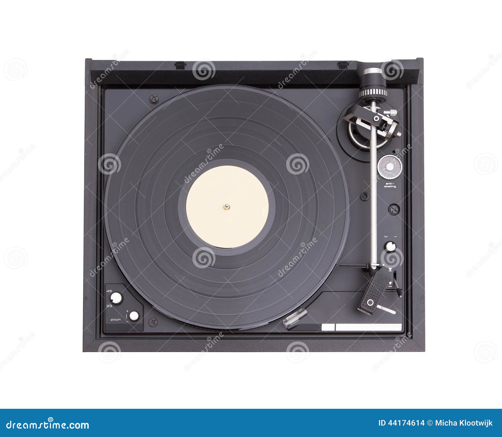 Details of an Old Pick-up Player Stock Photo - Image of detail, rest ...