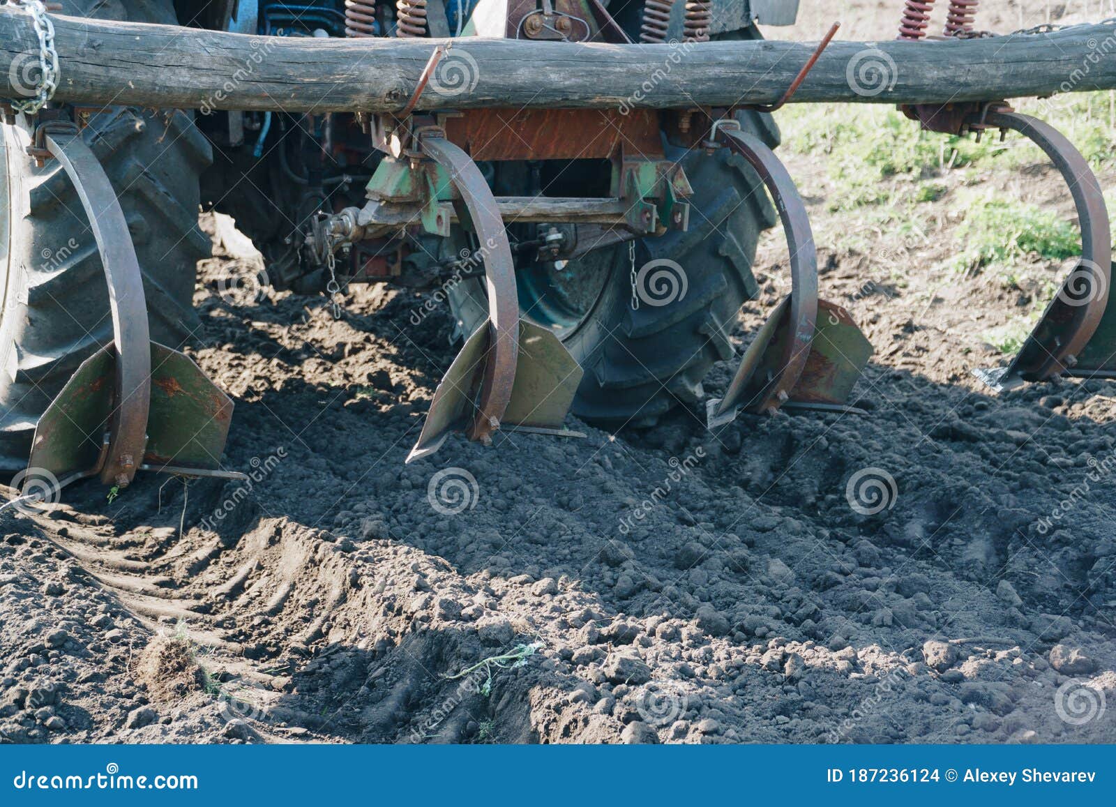 Details of an Old Tractor Close Up Stock Photo - Image of background ...