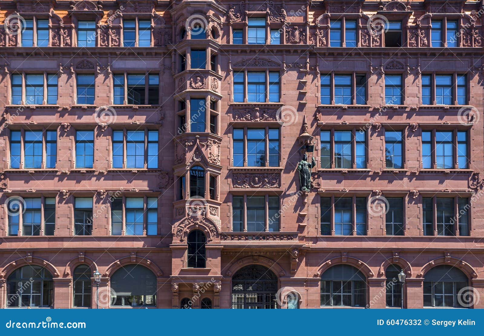 Details of Old Typical German Architecture in Berlin Stock Photo ...
