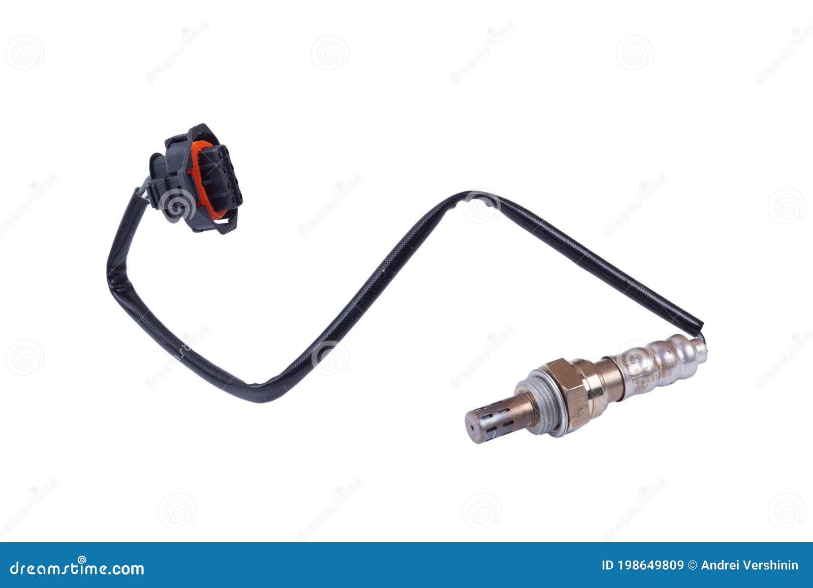 Details of an Oxygen Sensor or Lambda Sensor Stock Image - Image of ...