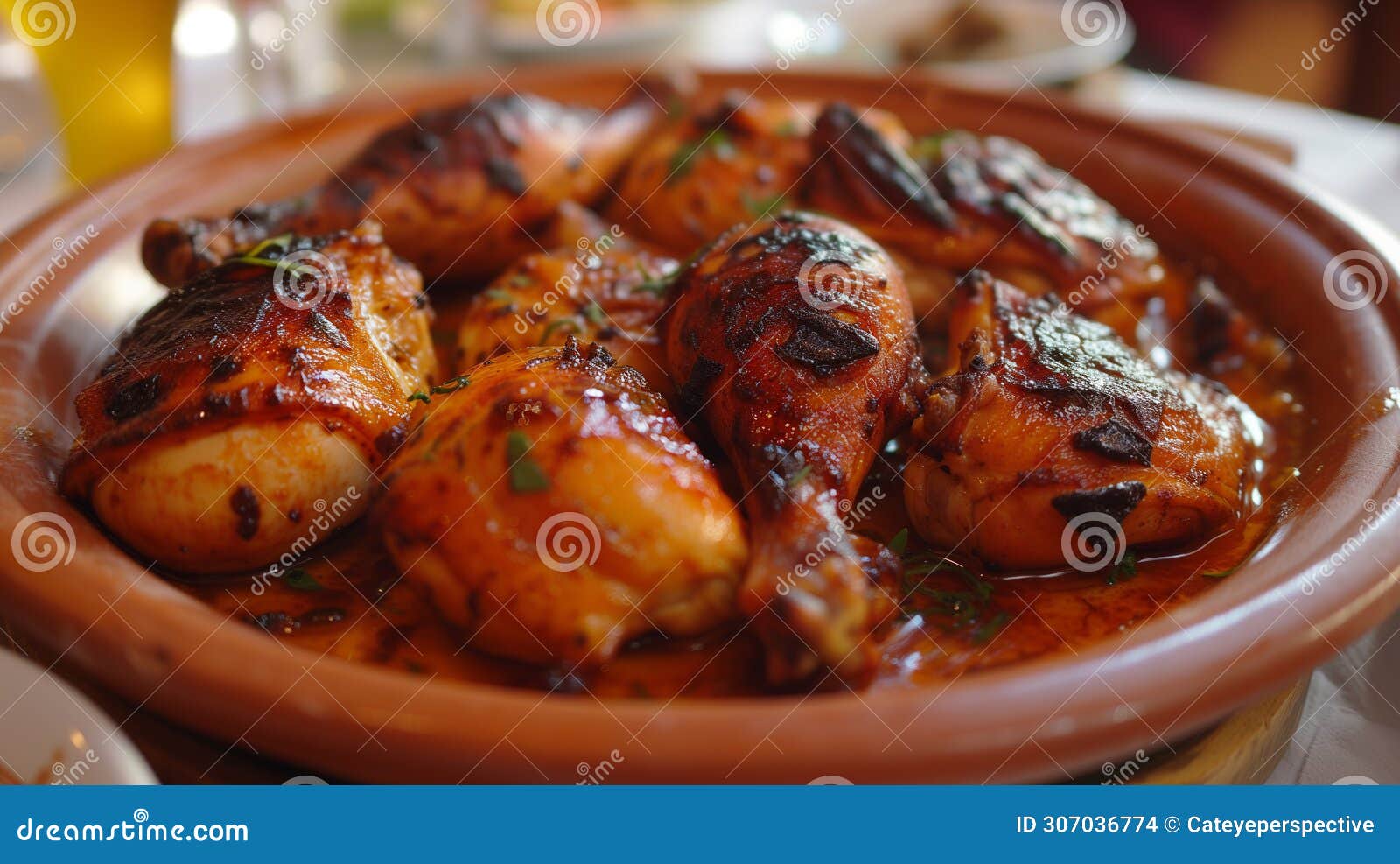 Details With The Pollo Al Barro Dish. AI Generated Royalty-Free Stock ...