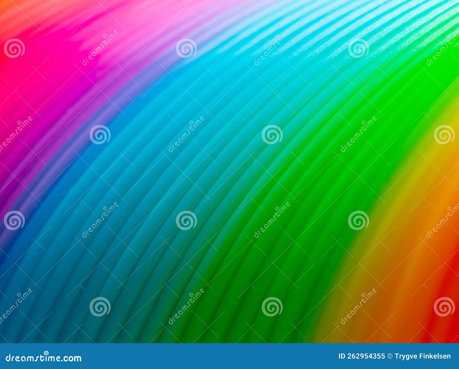 Details of a Rainbow Coloured Plastic Toy... Stock Image - Image of ...