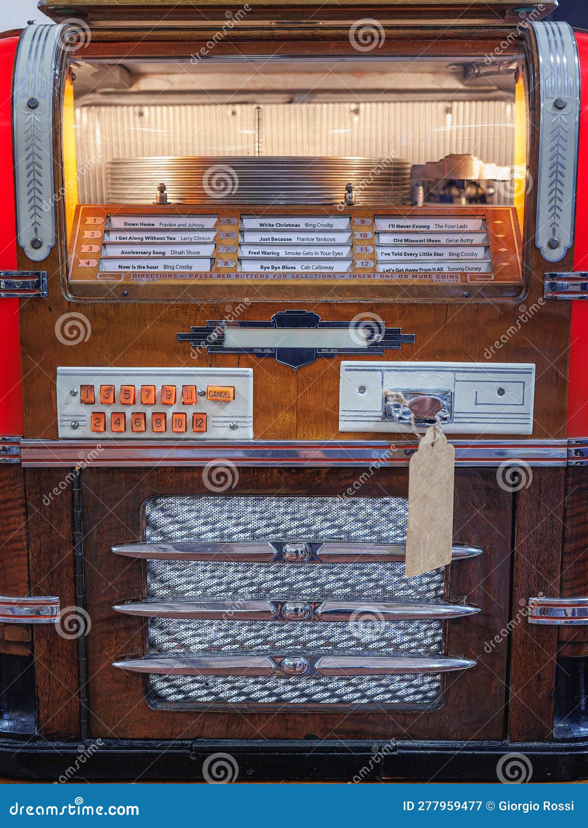 Details of Retro Jukebox: Music and Dance in the 1940s and 1950s Stock ...
