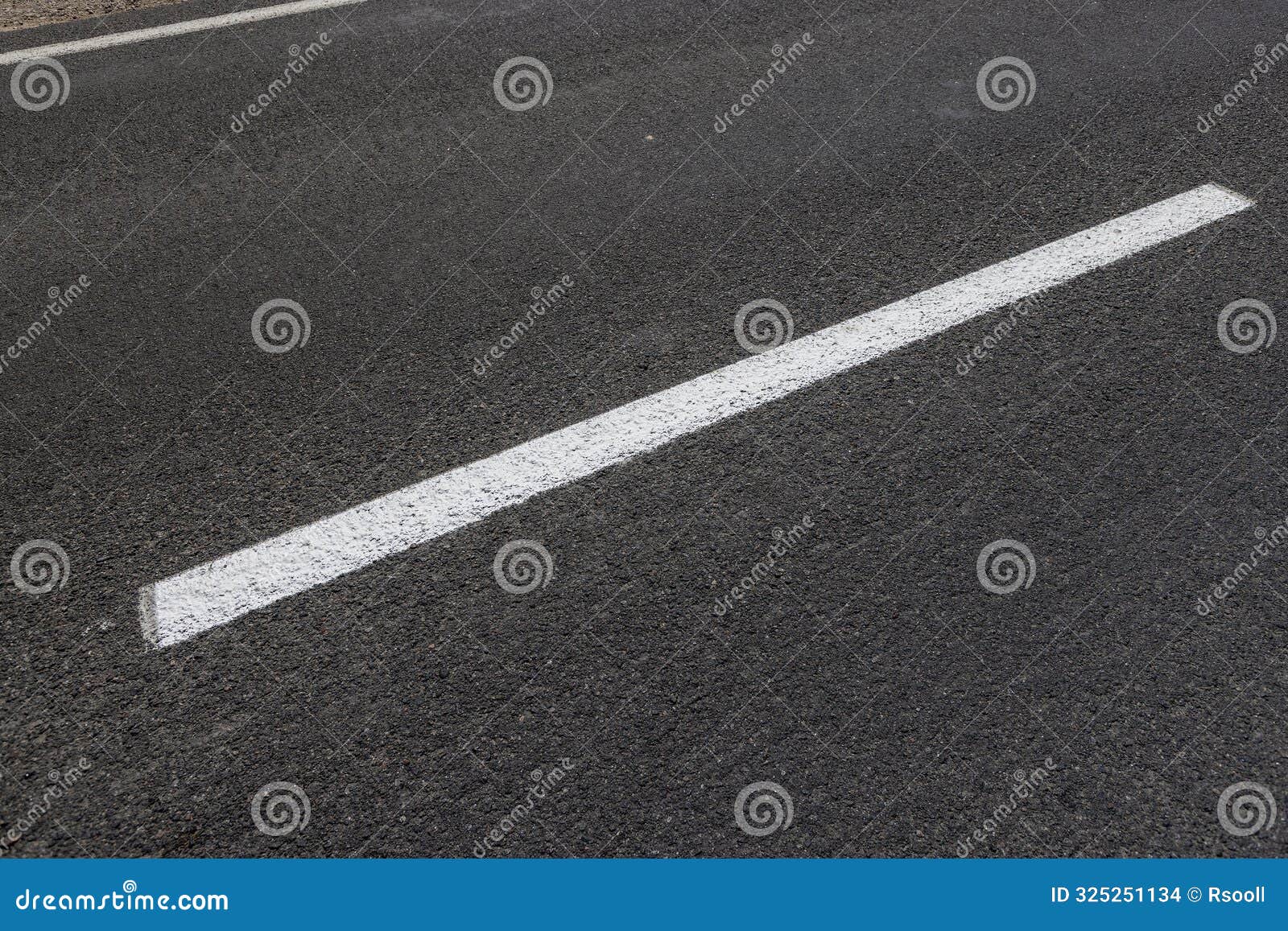 Details of Road Markings on the Road for Traffic Control Stock Photo ...