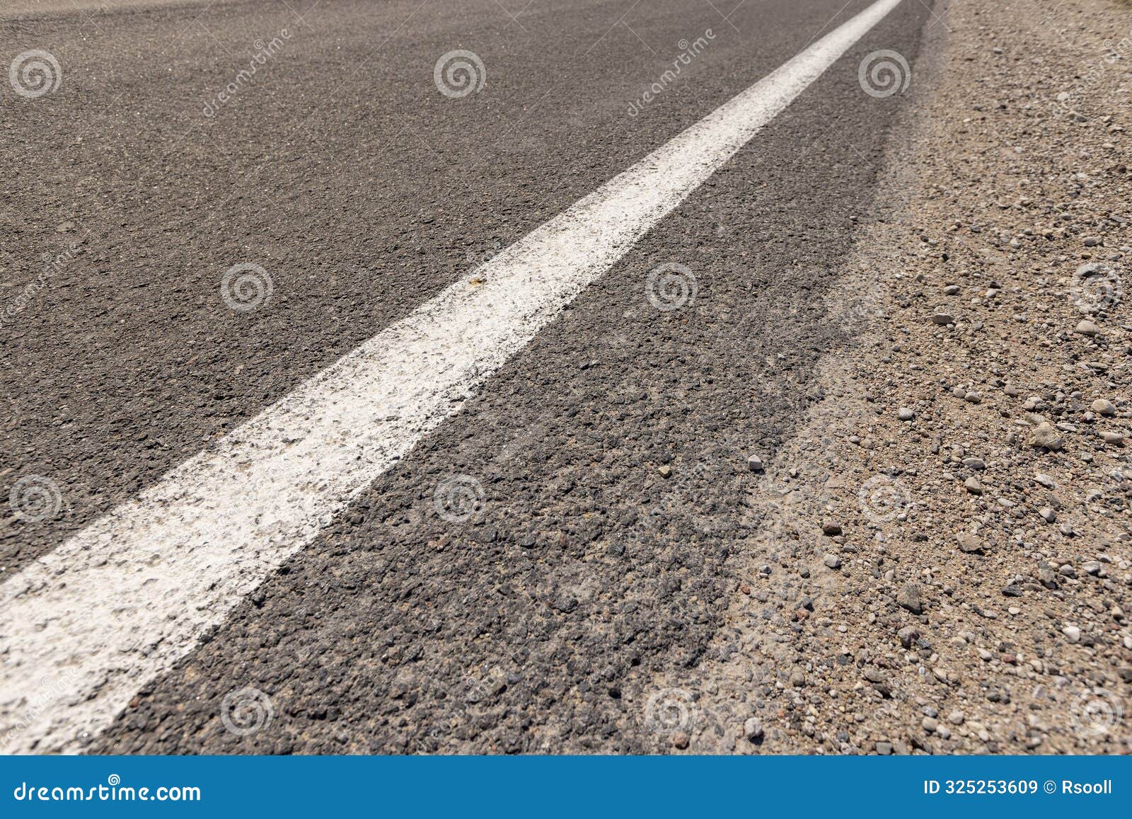 Details of Road Markings on the Road for Traffic Control Stock Image ...