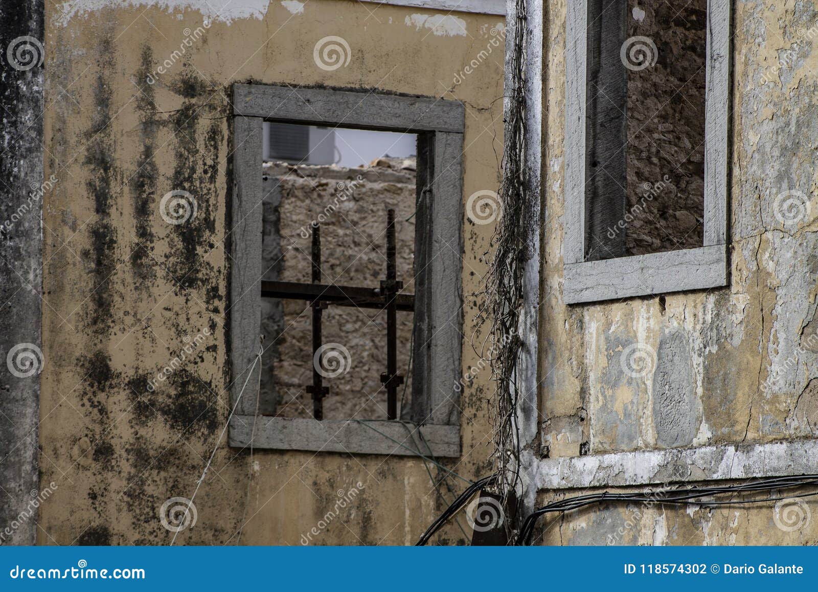 Rusty bars of a jail stock photo. Image of cell, fence - 118574302
