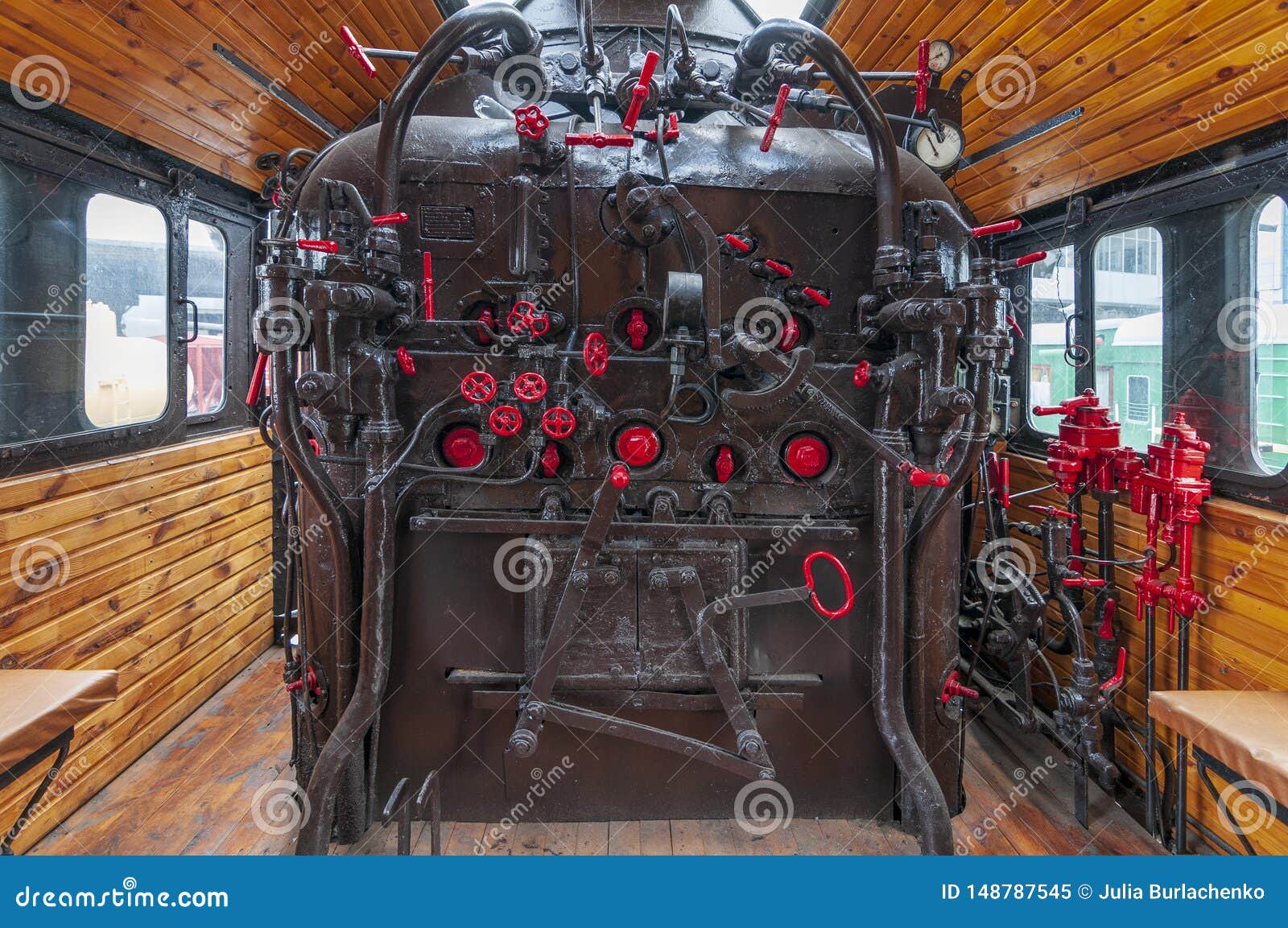 Details of Steam Locomotive Stock Image - Image of history, railroad ...