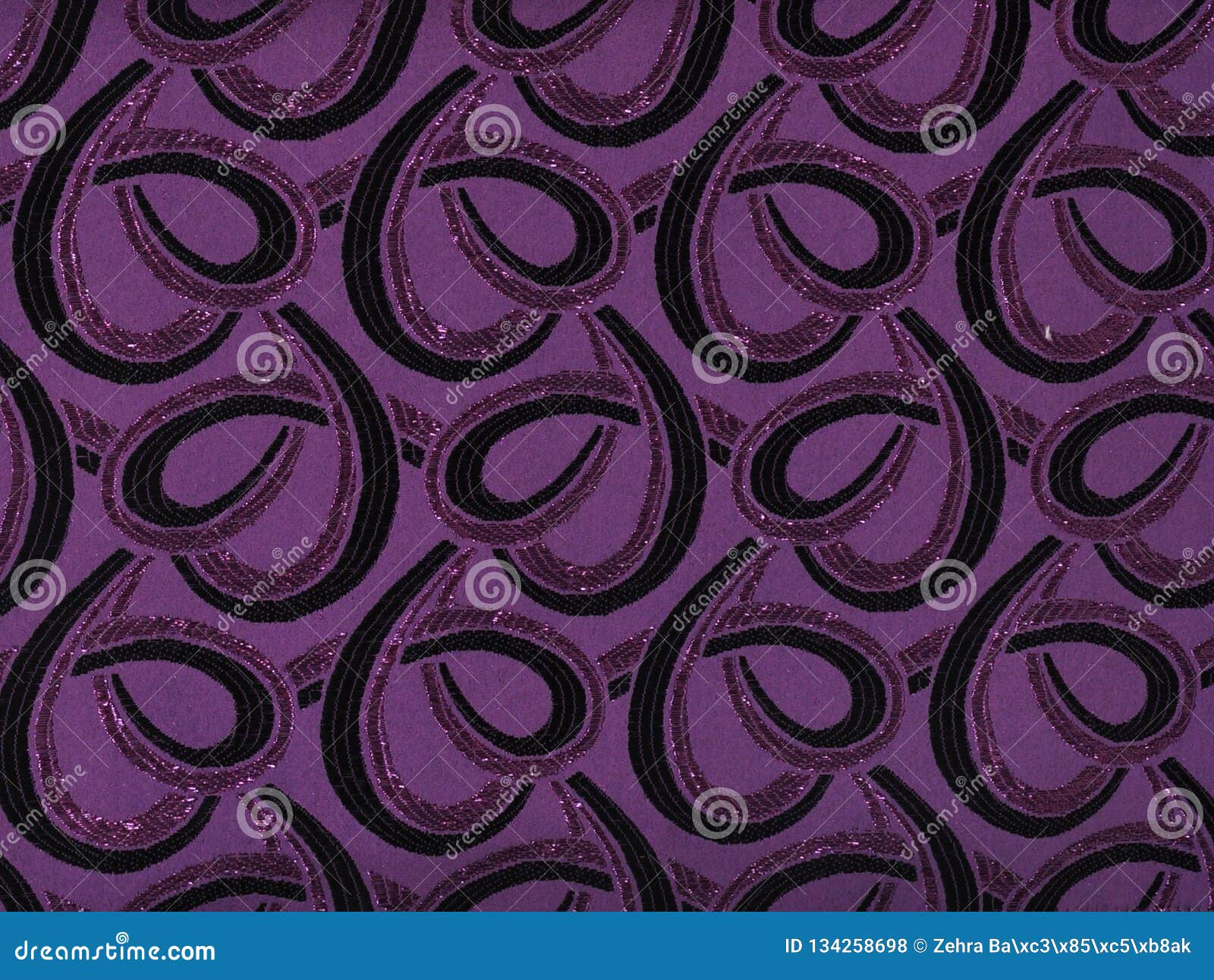 Purple Colored Patterned Fabric Texture Stock Photo - Image of colored ...