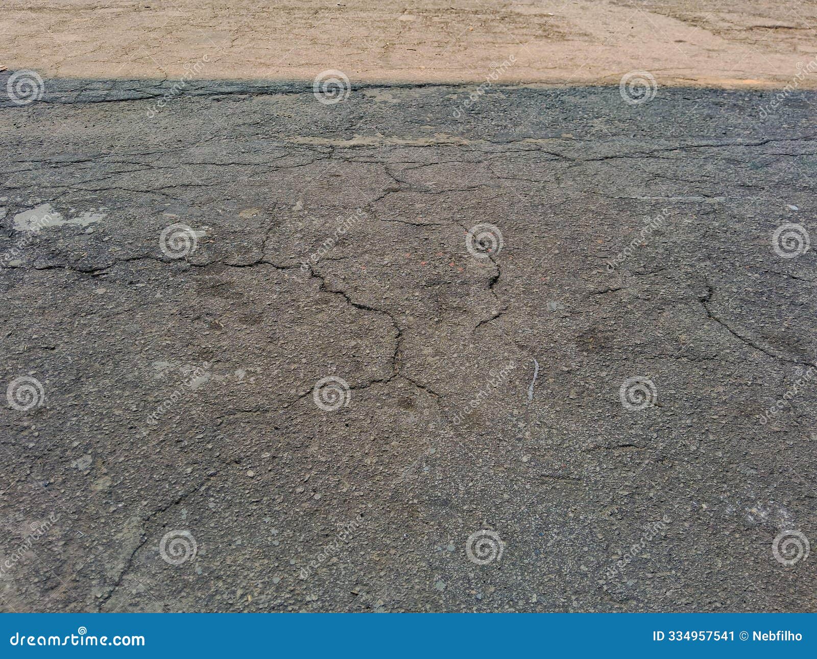 Details and Textures of an Asphalt Floor Stock Image - Image of piso ...