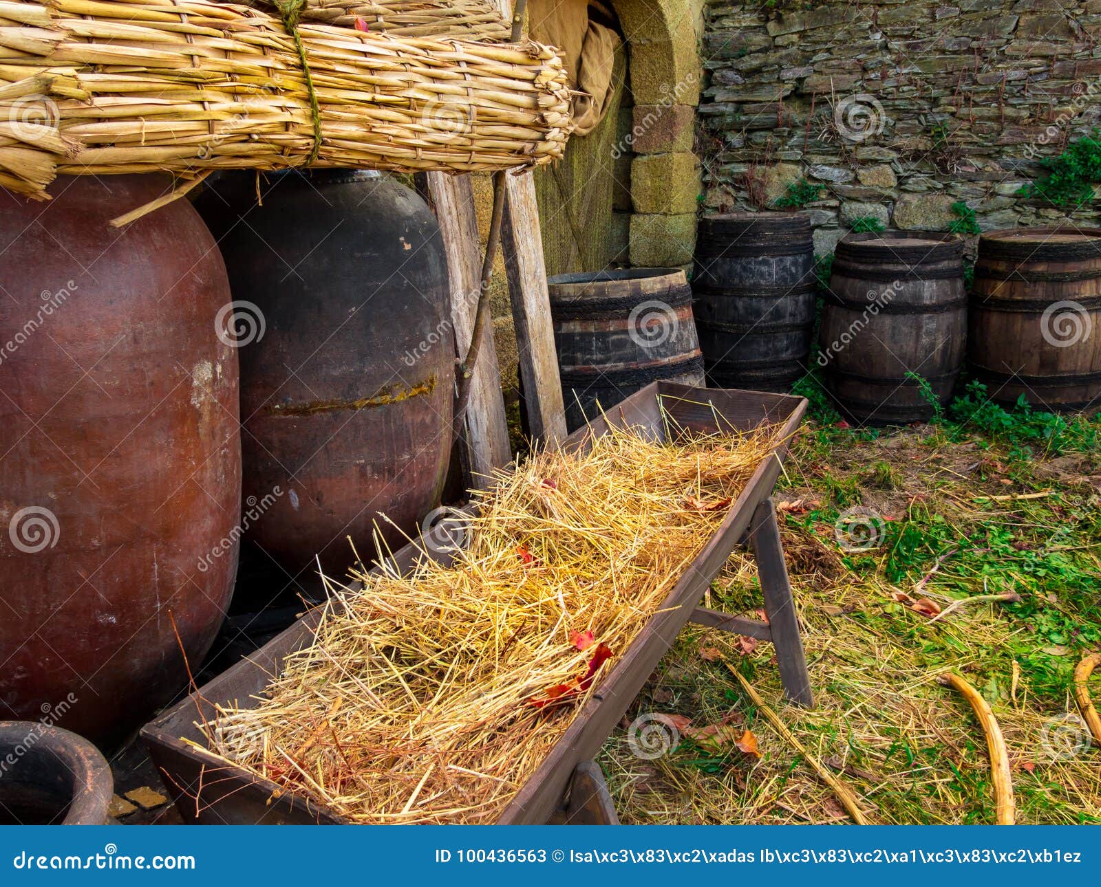 Tools and Objects Belonging To a Medieval Era Stock Image - Image of ...