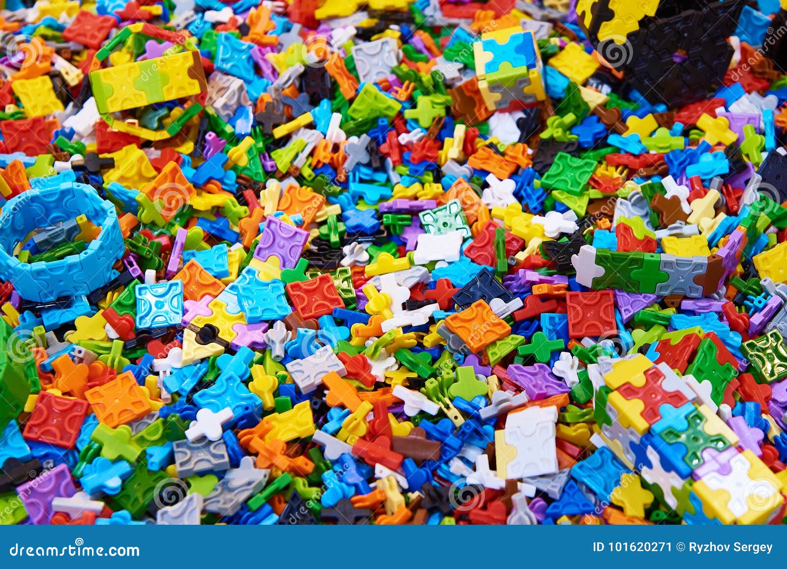 Details of Toy Construction Set Stock Image - Image of view, game ...