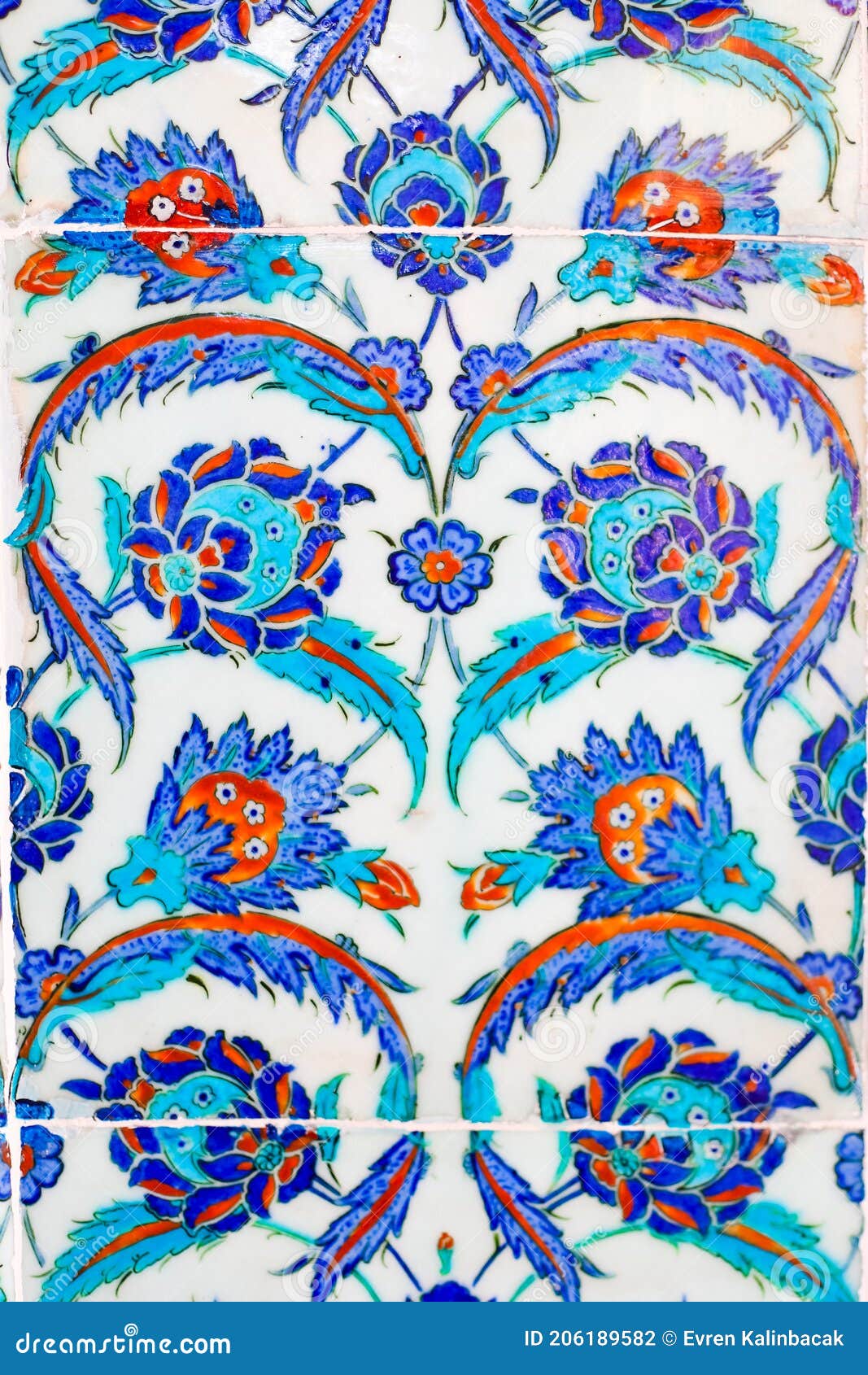 Turkish Blue Watercolor Snapdragon Bouquet Illustration | CartoonDealer ...