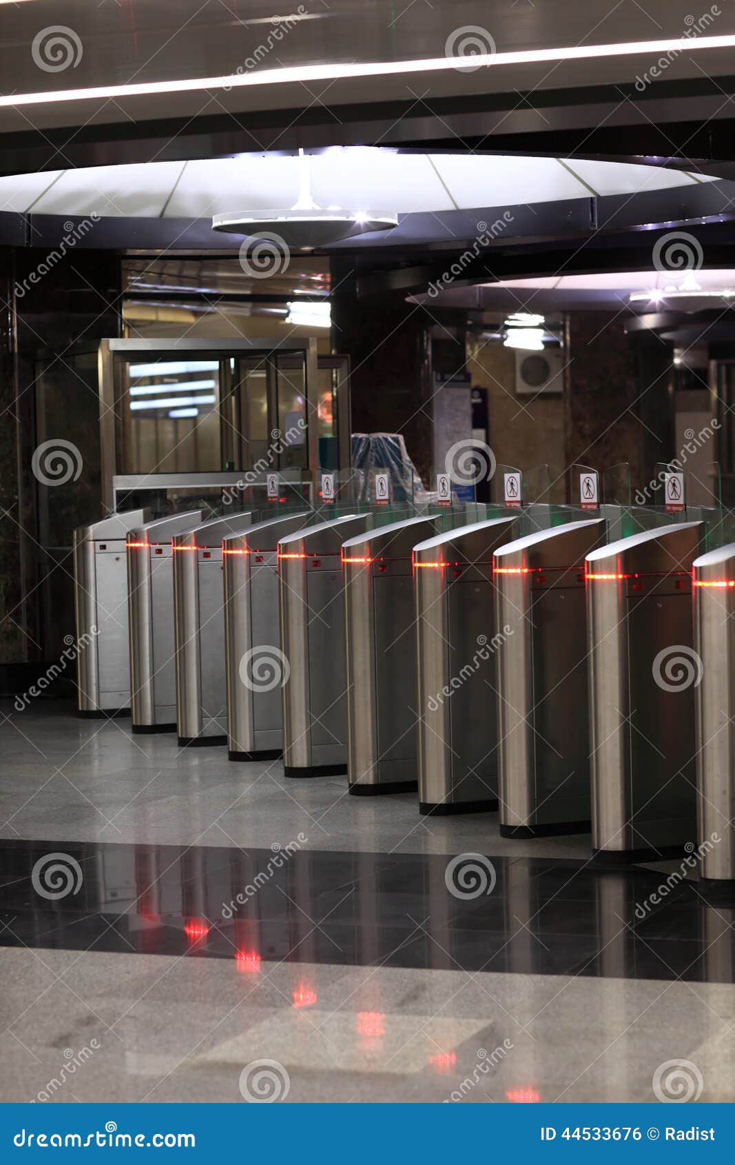 Details of the turnstile stock photo. Image of metro - 44533676