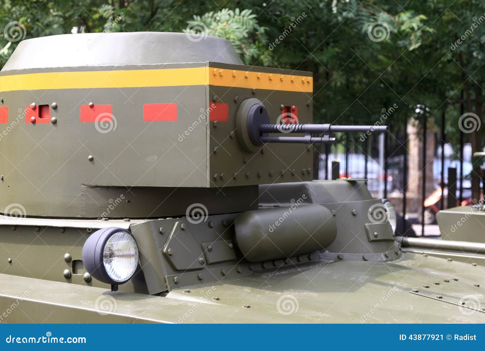 Details Of Turret Of The Tank Royalty-Free Stock Photography ...