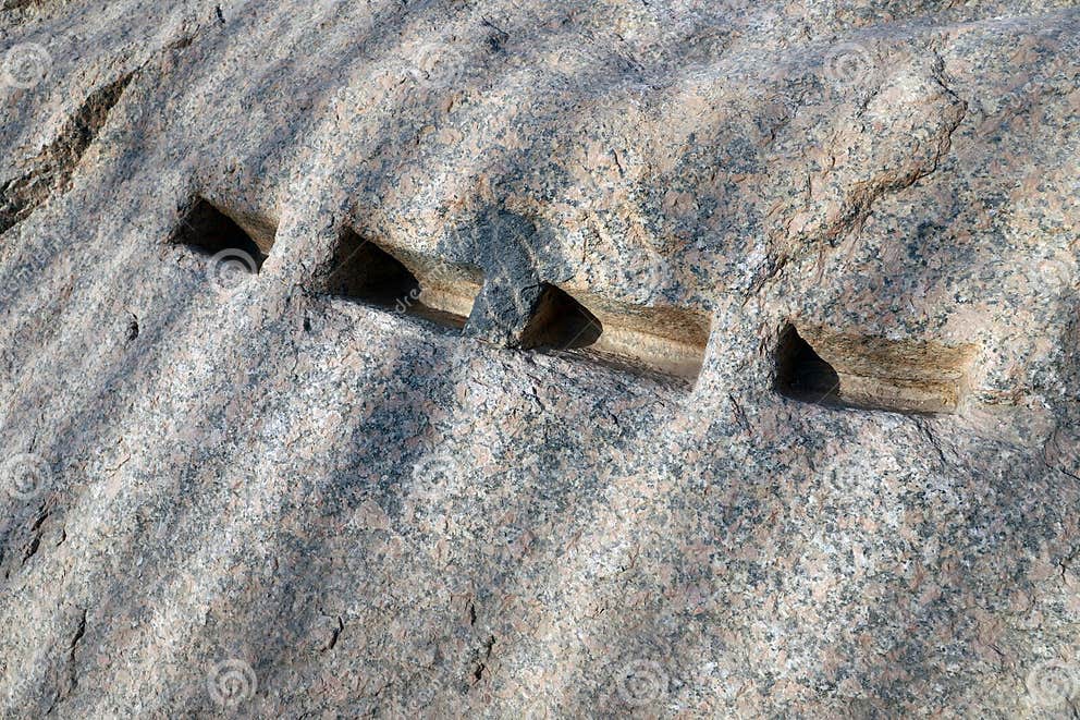 Details of the Unfinished Obelisk at Granite Quarries of Aswan ... Details of the Unfinished Obelisk at Granite Quarries of Aswan ...