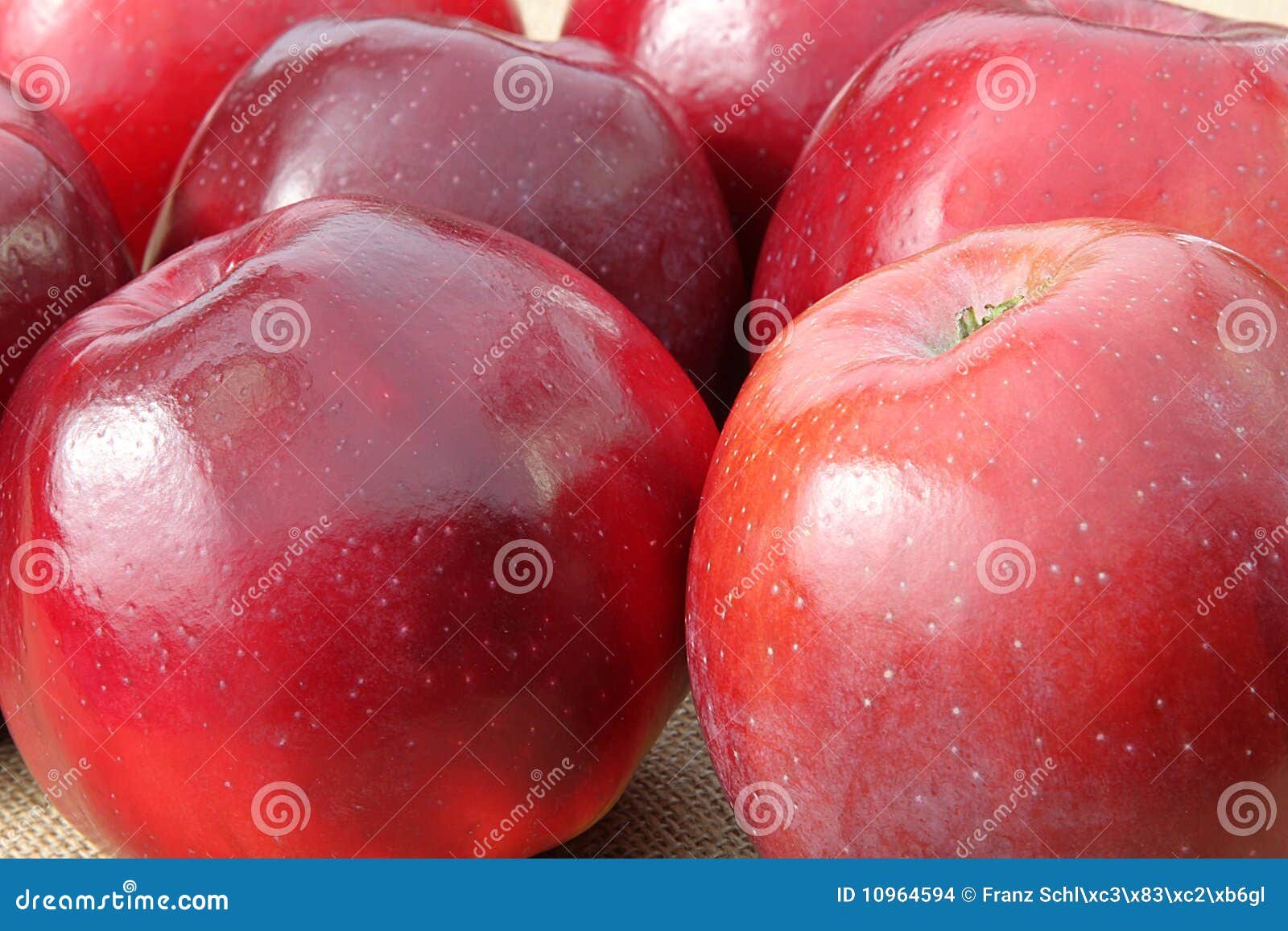 Details van rode appelen stock foto. Image of heerlijk - 10964594