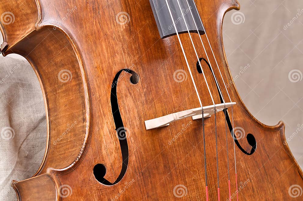 Details of a violoncell stock photo. Image of ensemble - 29348450